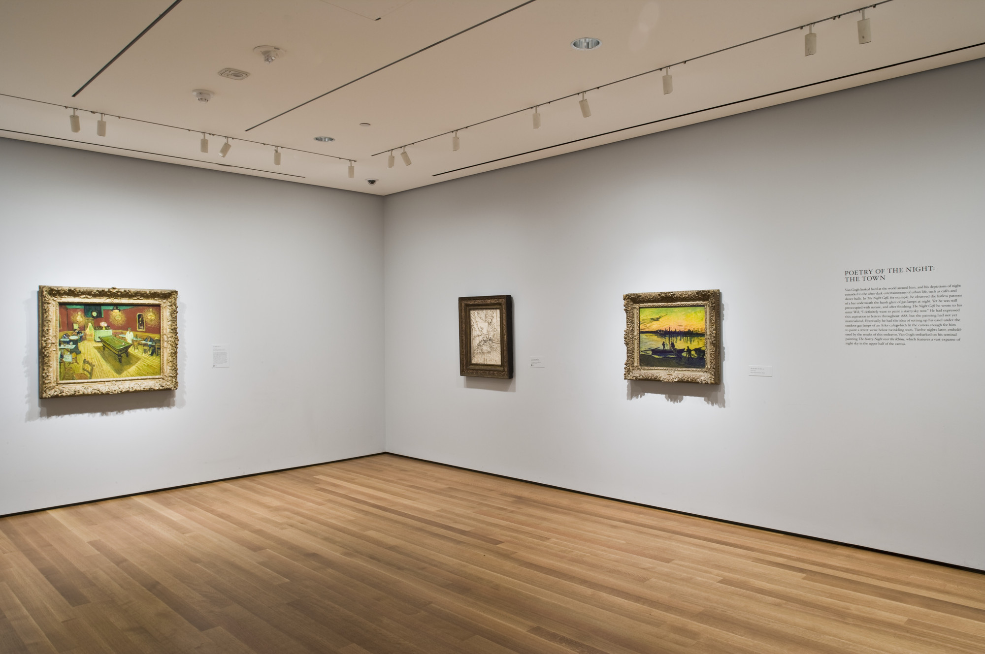 Installation view of the exhibition "van Gogh and the Colors of the ...