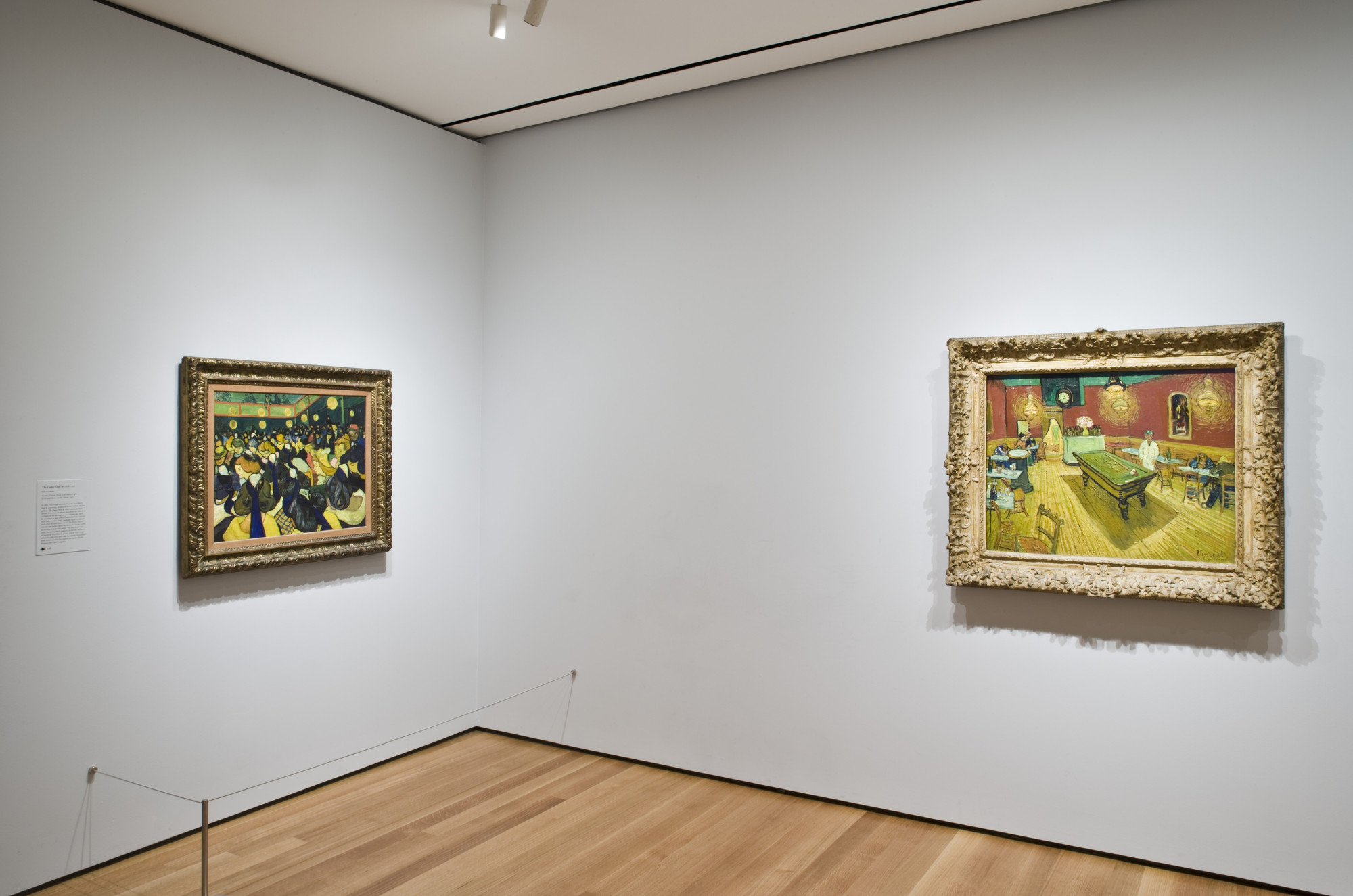 Installation view of the exhibition "van Gogh and the Colors of the ...