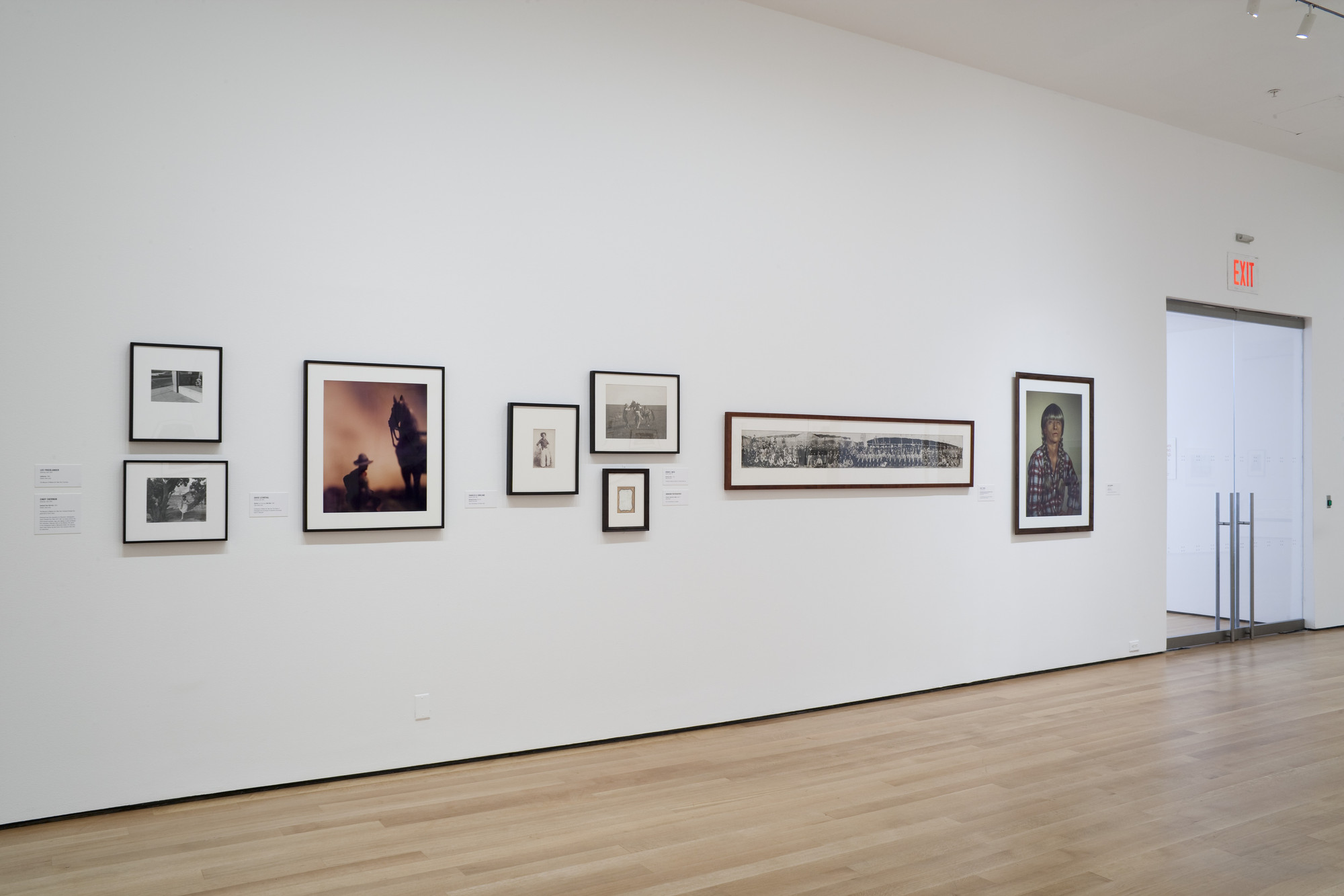 Installation view of the exhibition "Into the Sunset: Photography's ...