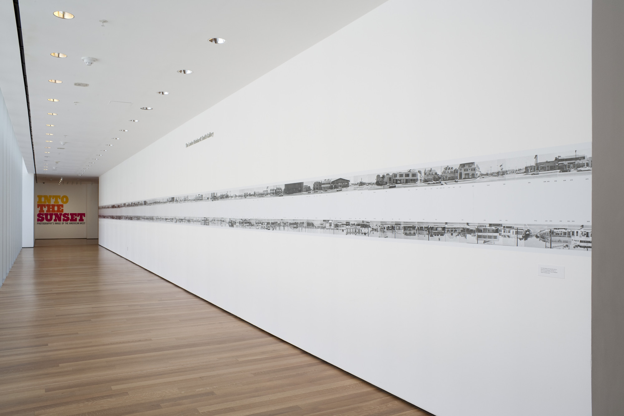 Installation view of the exhibition "Into the Sunset: Photography's ...