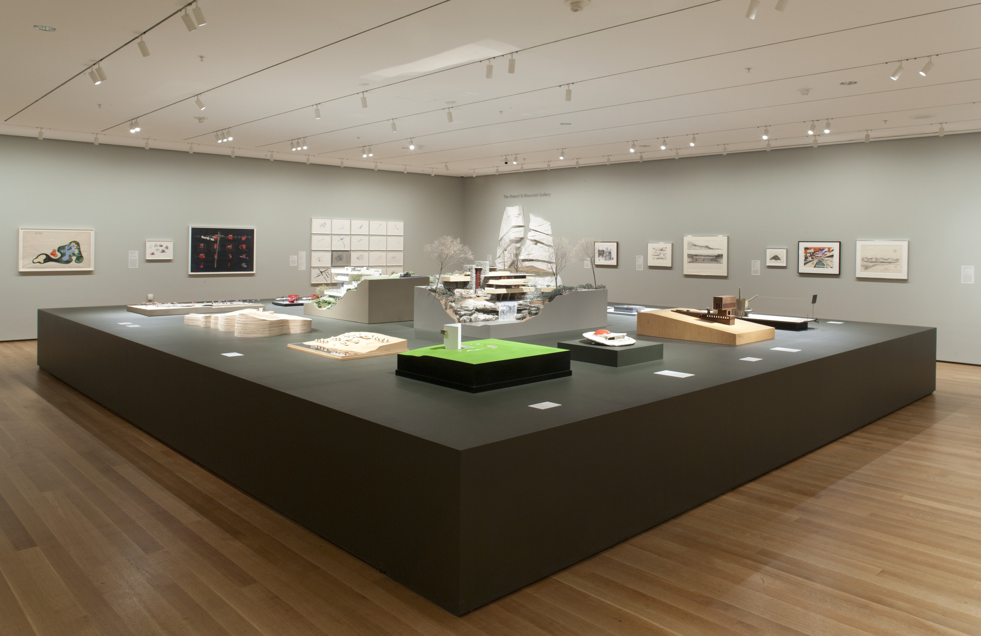 Installation view of the exhibition "In Situ: Architecture and ...