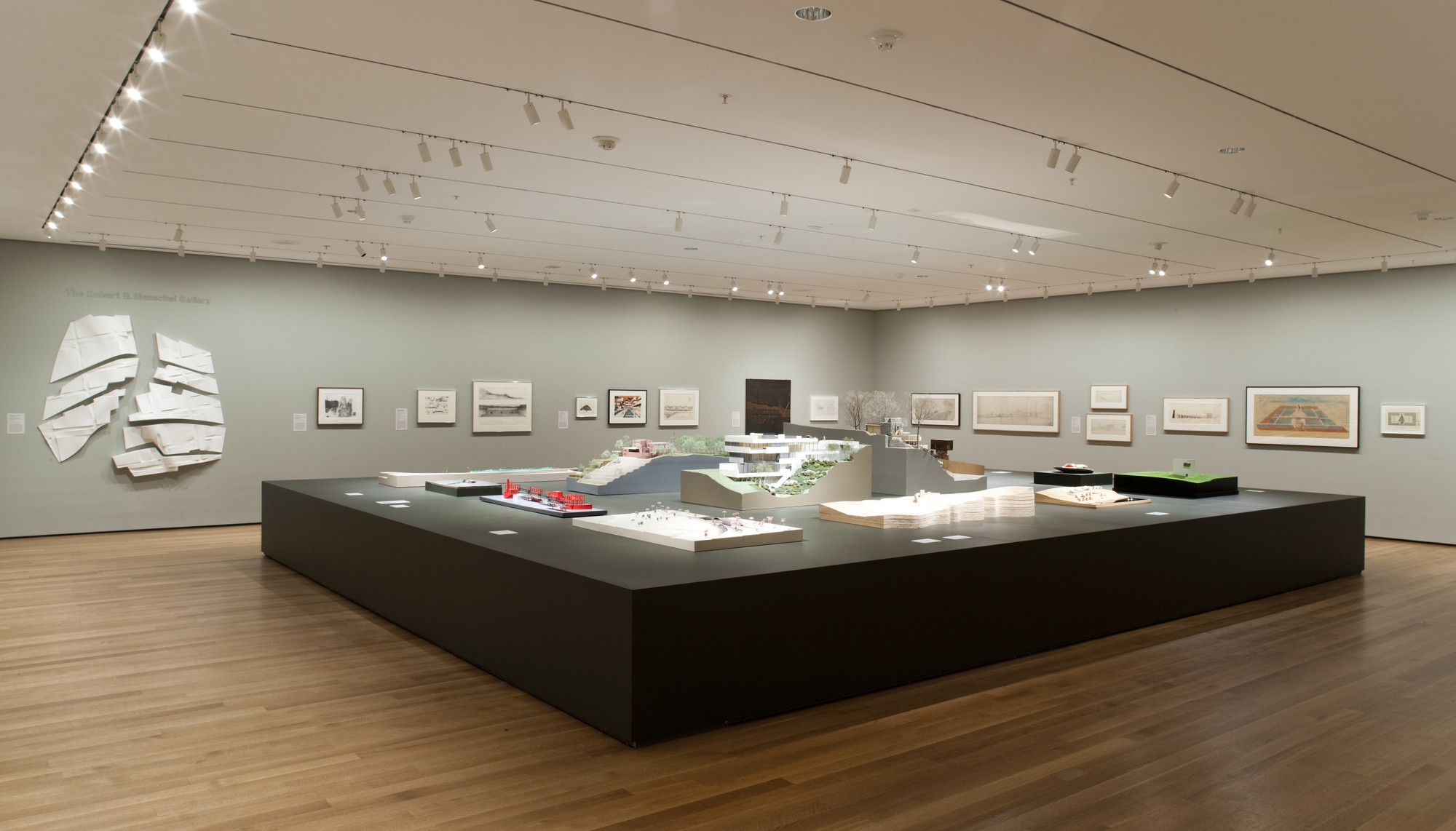 Installation view of the exhibition "In Situ: Architecture and ...