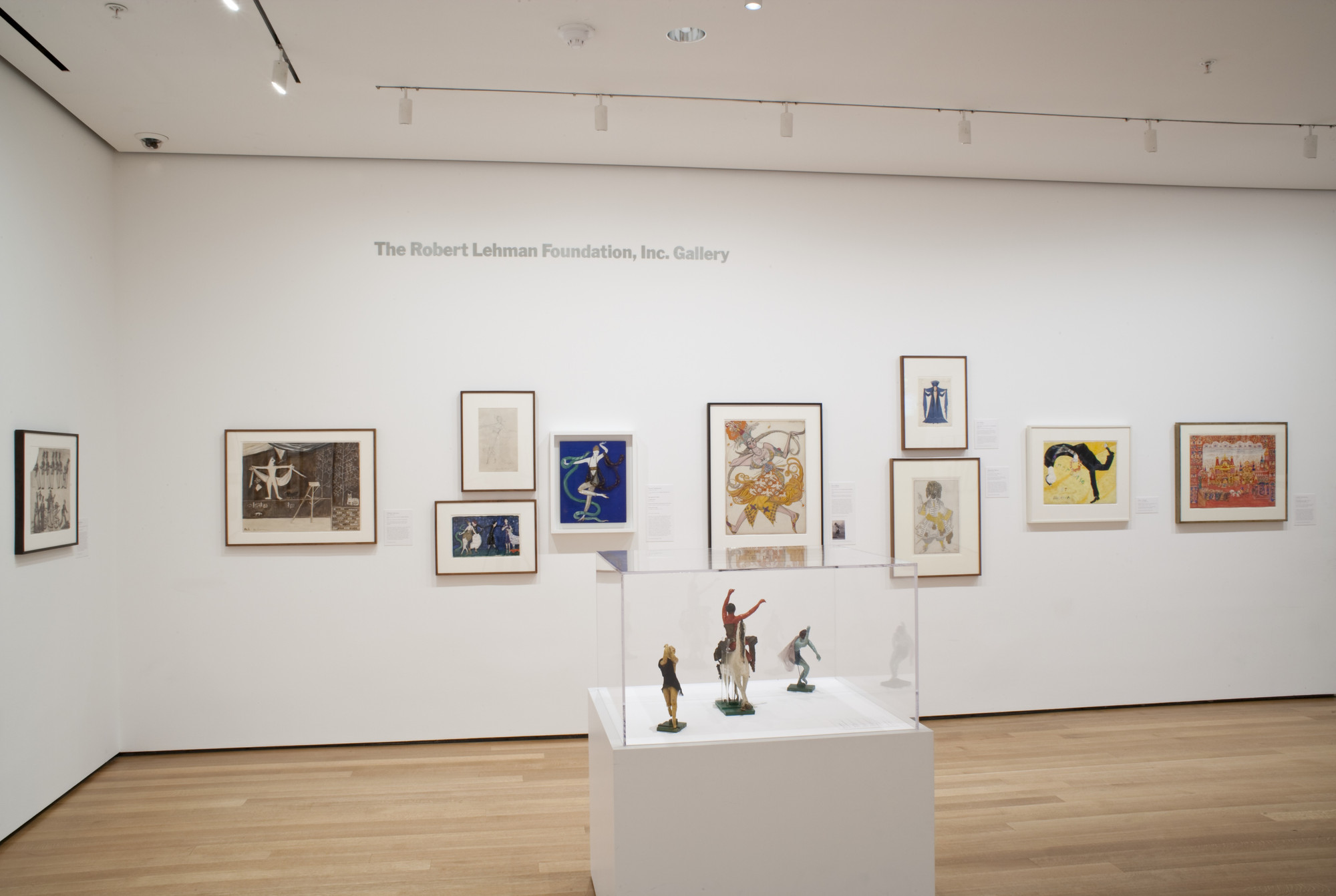 Installation view of the exhibition "Stage Pictures: Drawing for ...