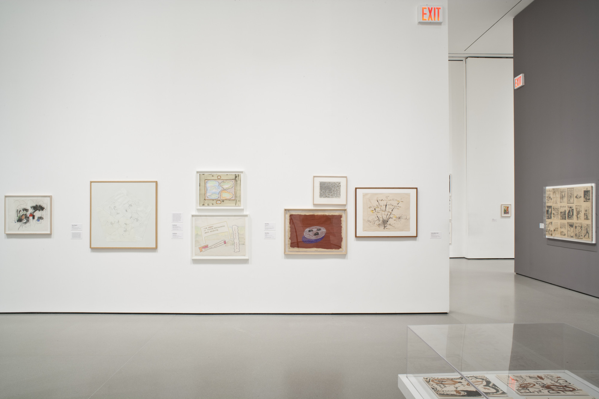 Installation view of the exhibition "Compass in Hand: Selections from ...