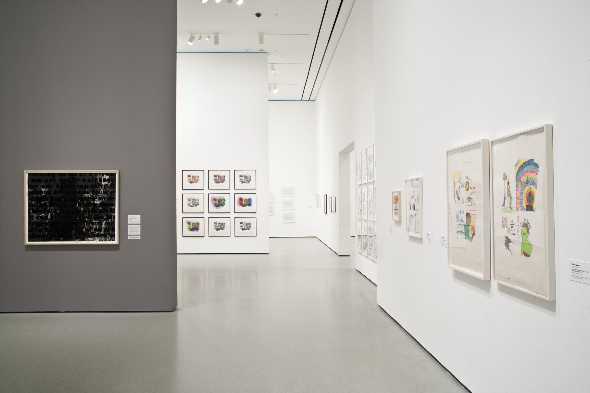 Installation view of the exhibition "Compass in Hand: Selections from ...