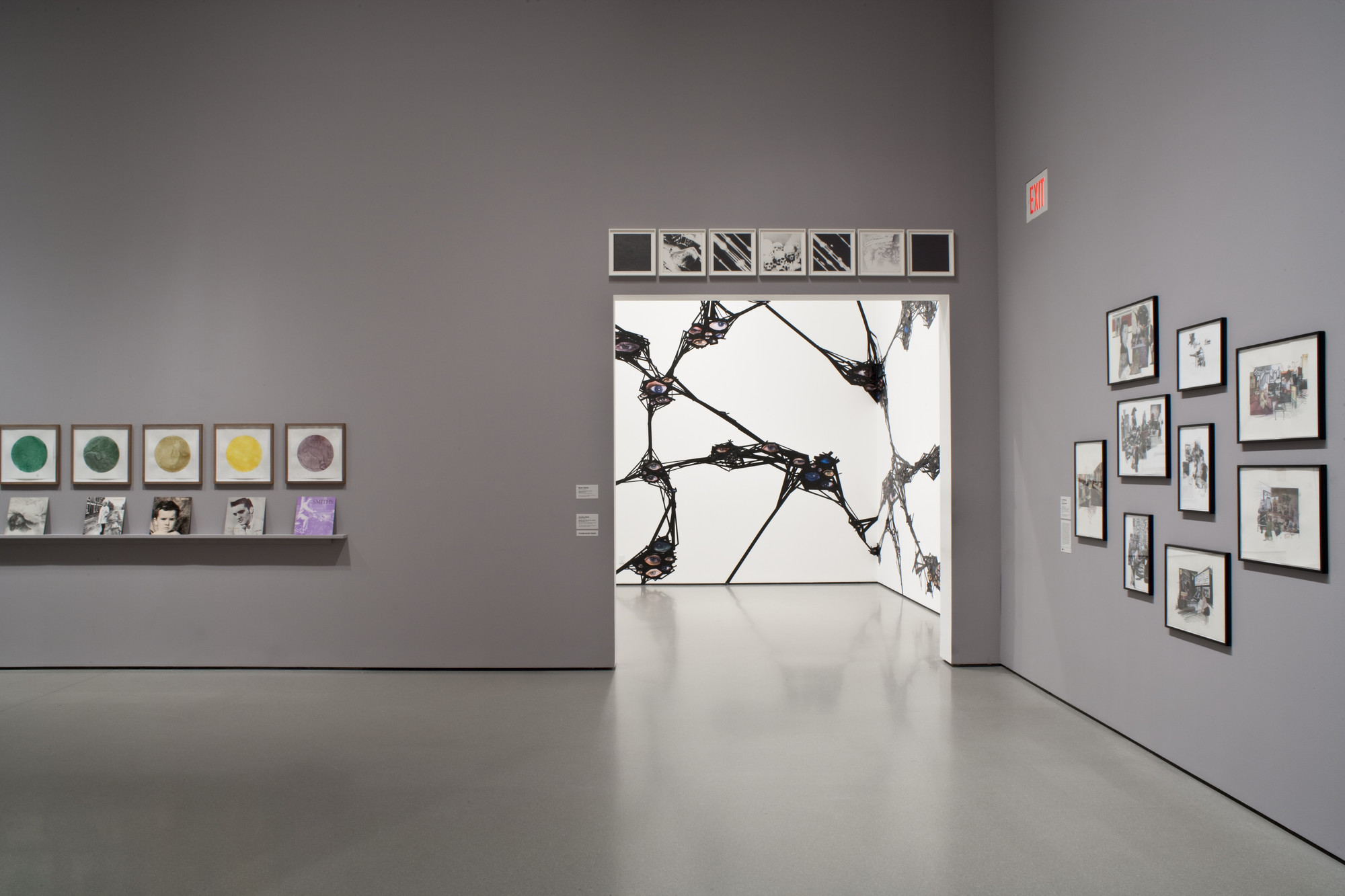 Installation view of the exhibition "Compass in Hand: Selections from ...