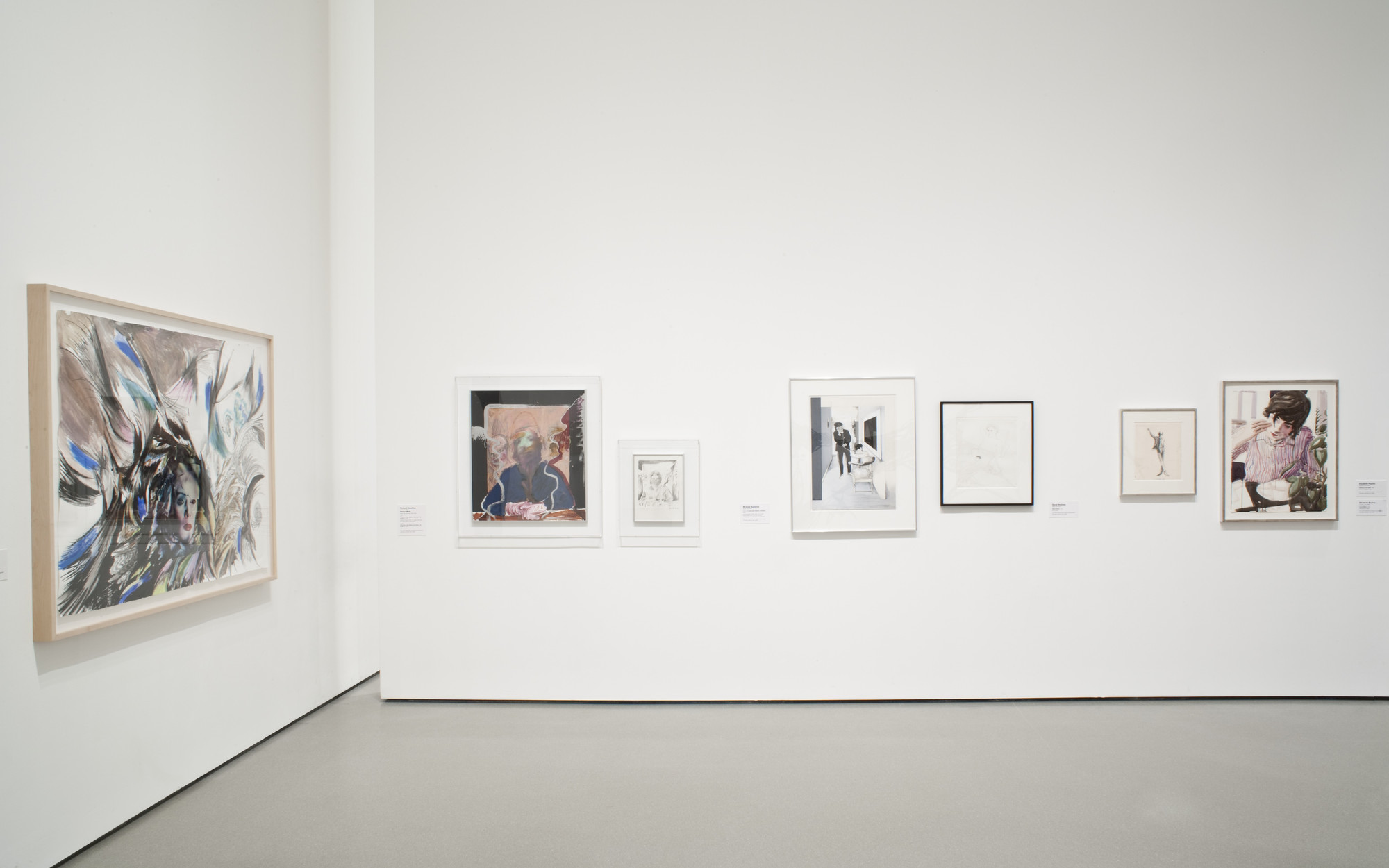 Installation view of the exhibition "Compass in Hand: Selections from ...