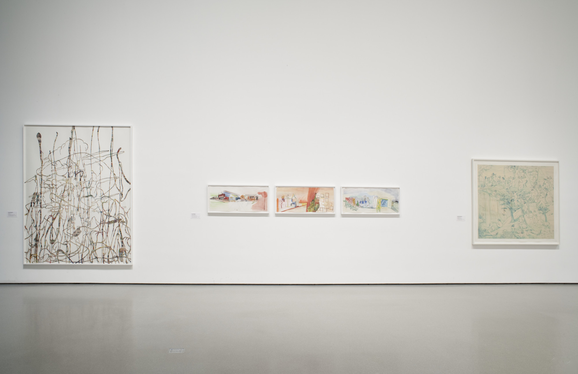 Installation view of the exhibition "Compass in Hand: Selections from ...