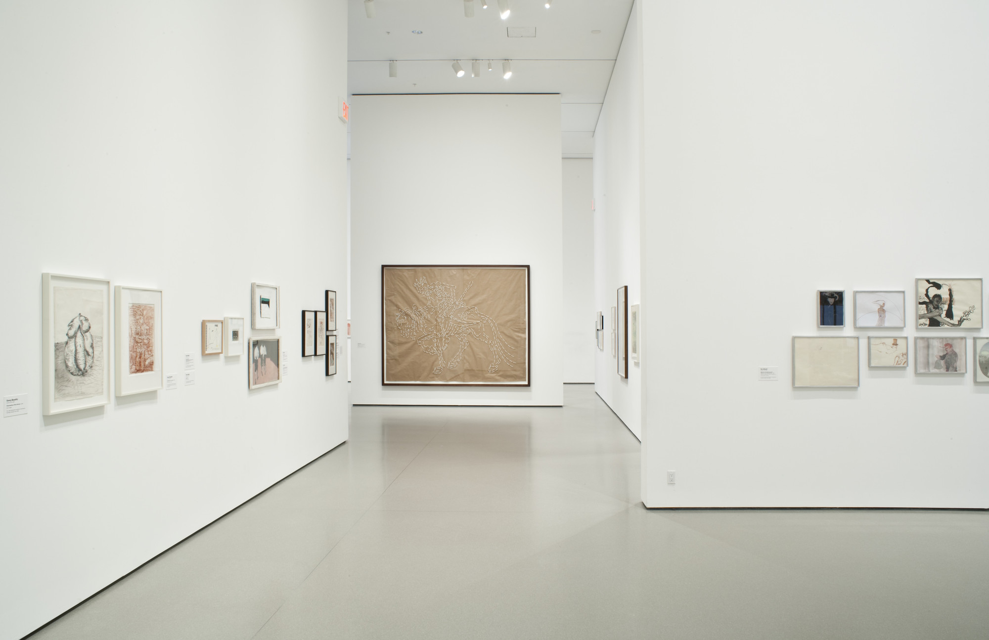 Installation view of the exhibition "Compass in Hand: Selections from ...