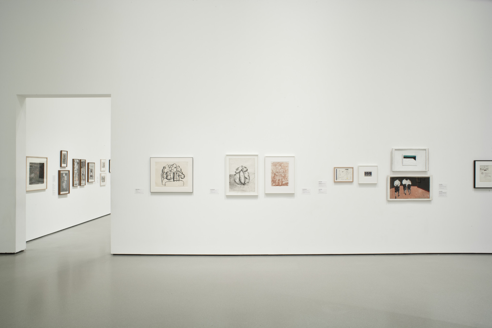Installation view of the exhibition "Compass in Hand: Selections from ...