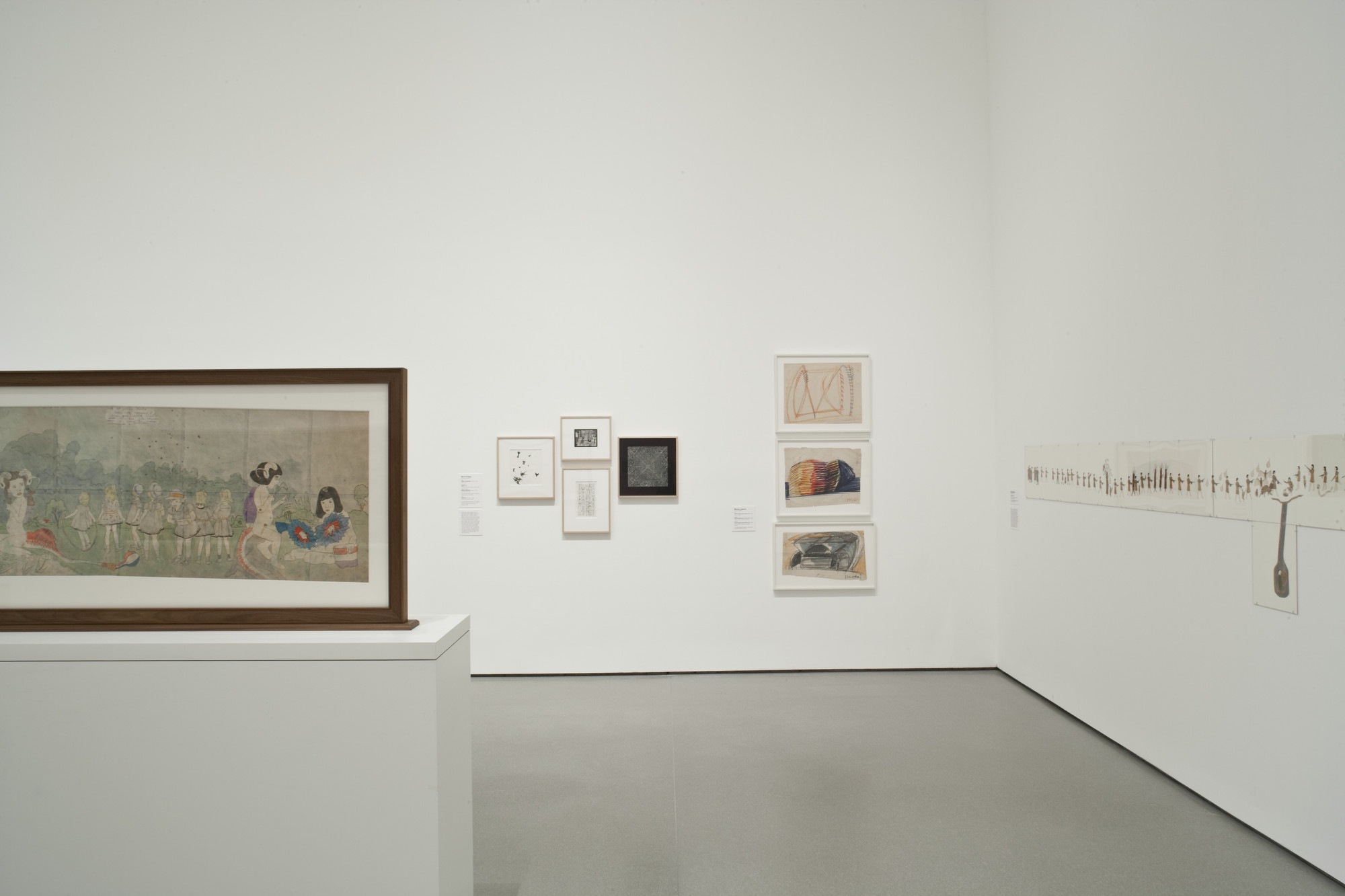 Installation view of the exhibition "Compass in Hand: Selections from ...