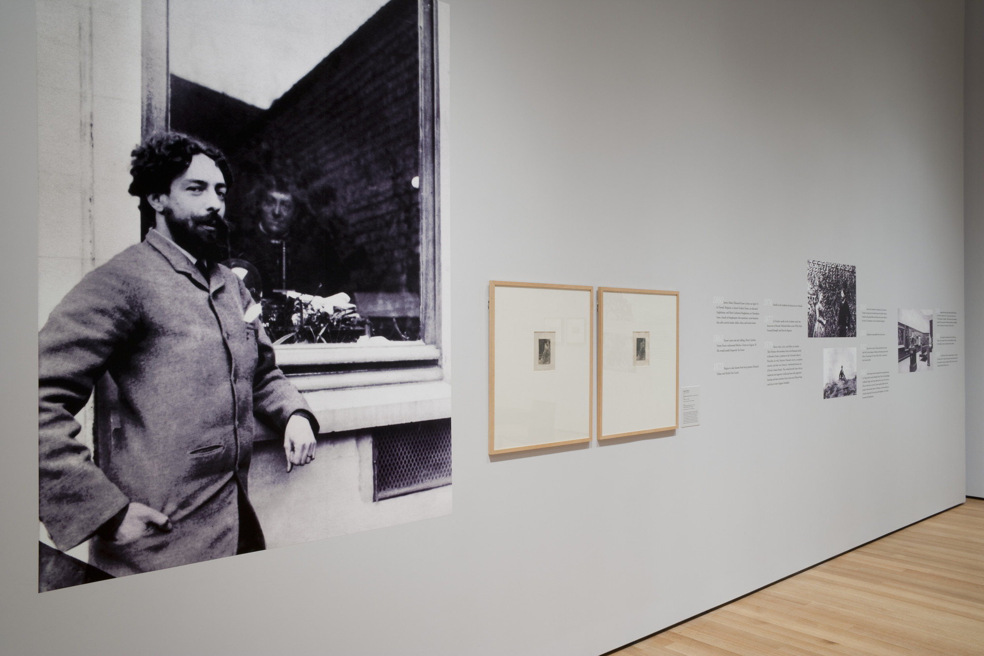 Installation view of the exhibition "James Ensor" | MoMA