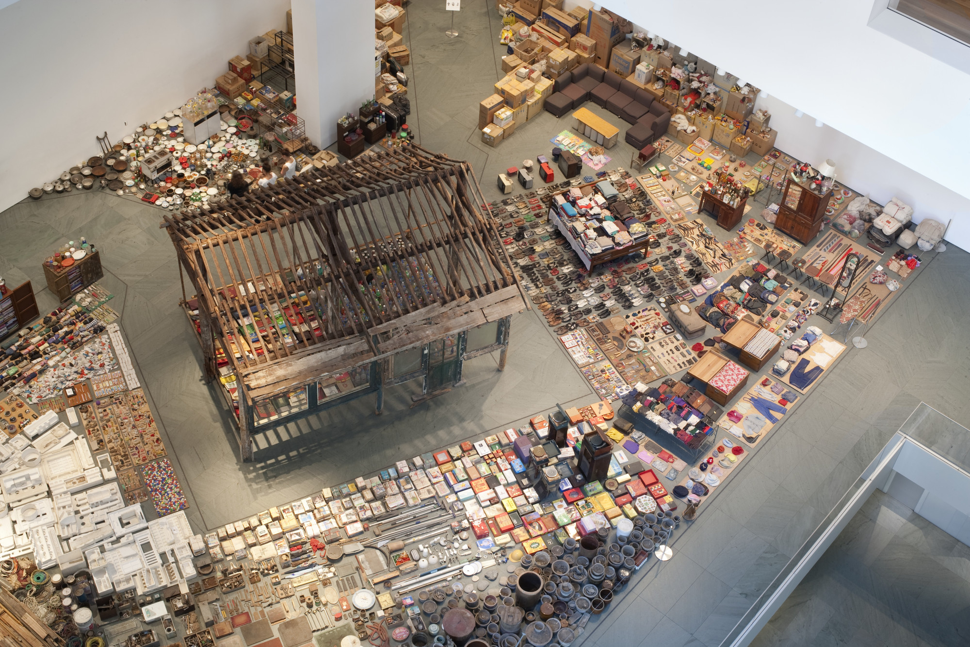 Installation view of the exhbition, "Projects 90: Song Dong" | MoMA