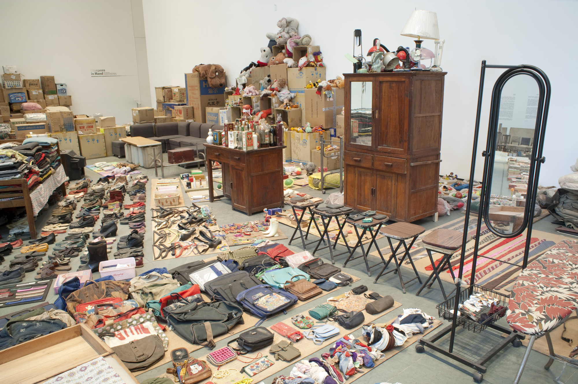 Installation view of the exhbition, "Projects 90: Song Dong" | MoMA