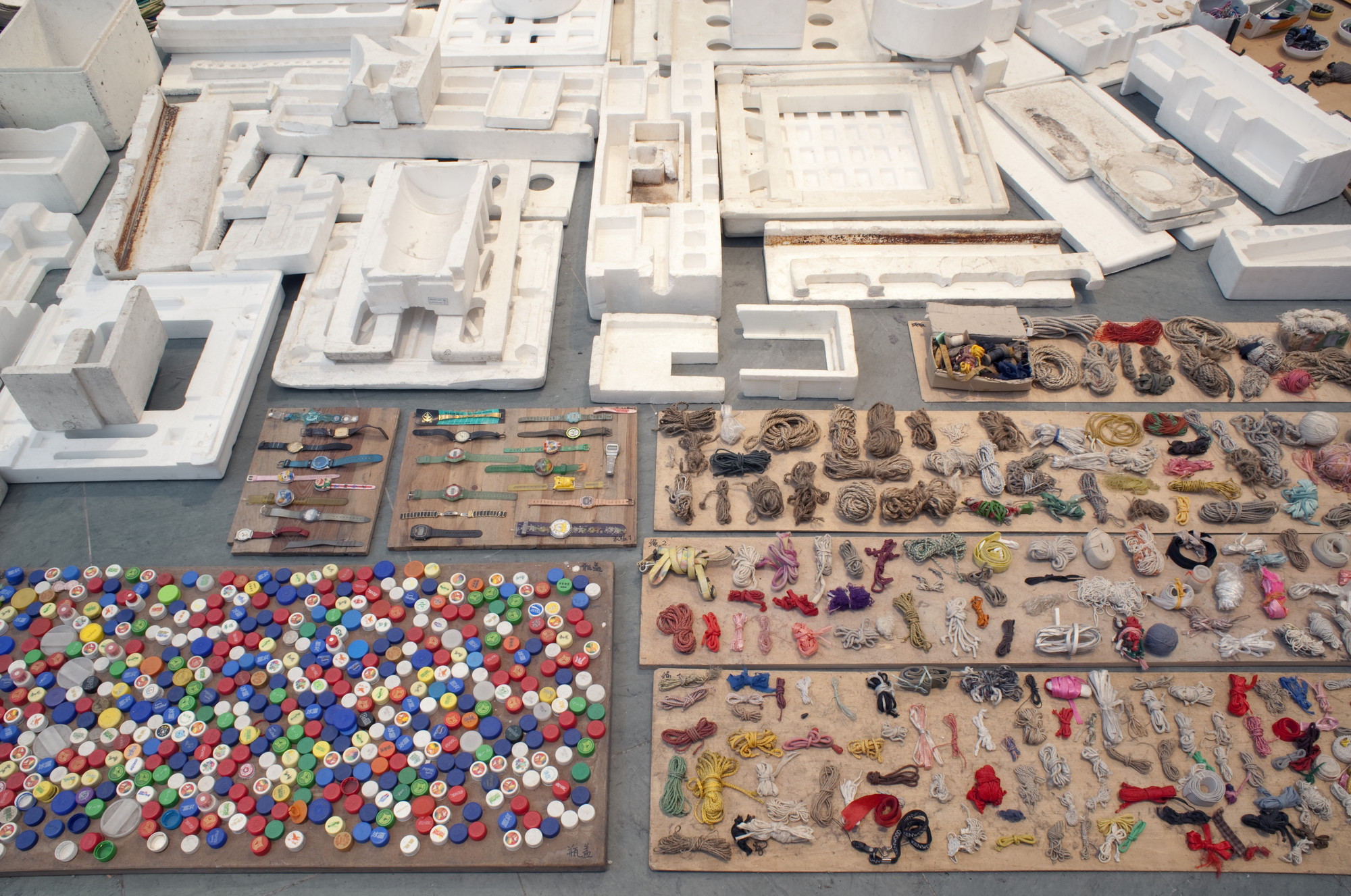 Installation view of the exhbition, "Projects 90: Song Dong" | MoMA