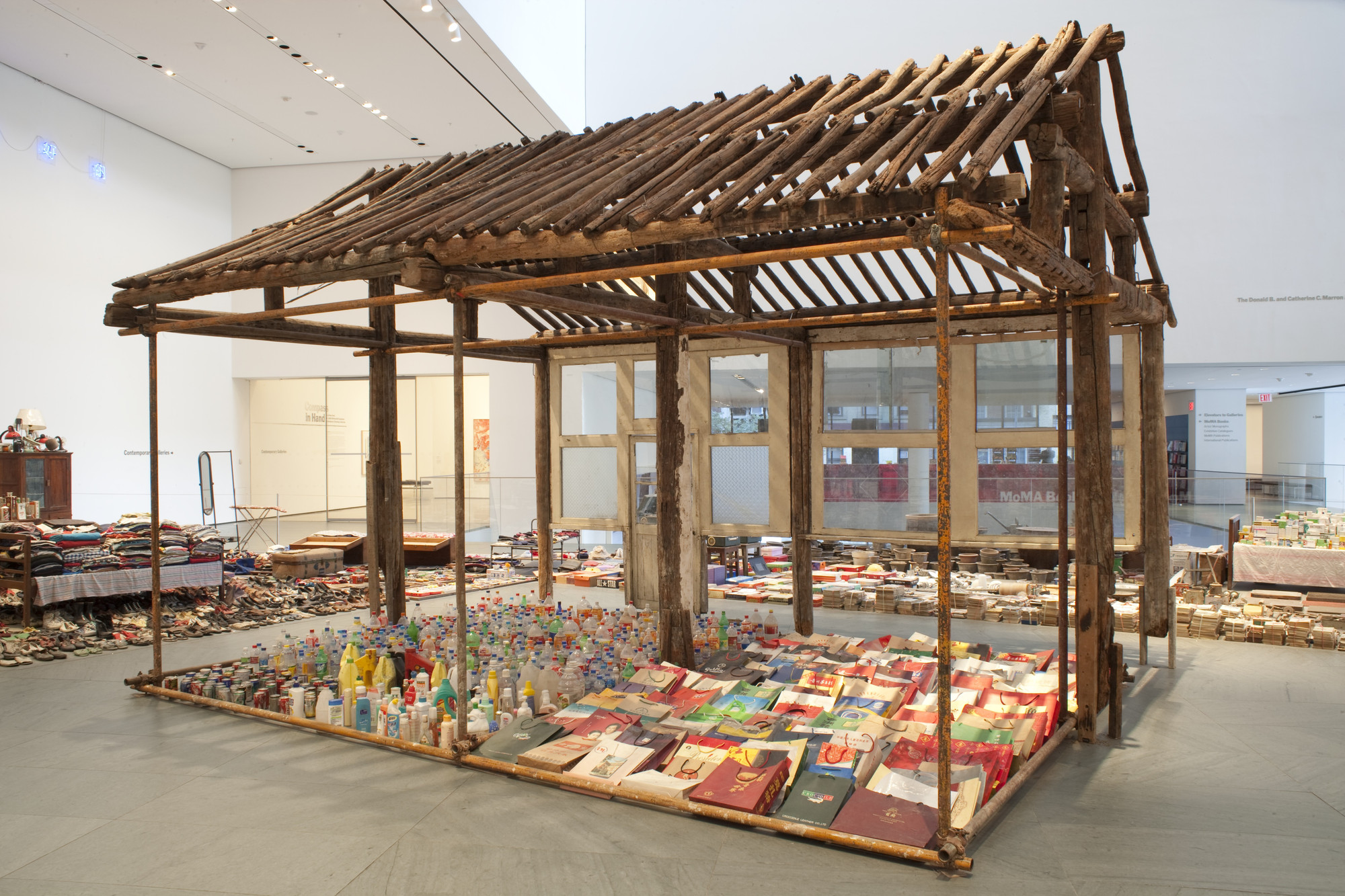 Installation view of the exhbition, "Projects 90: Song Dong" | MoMA