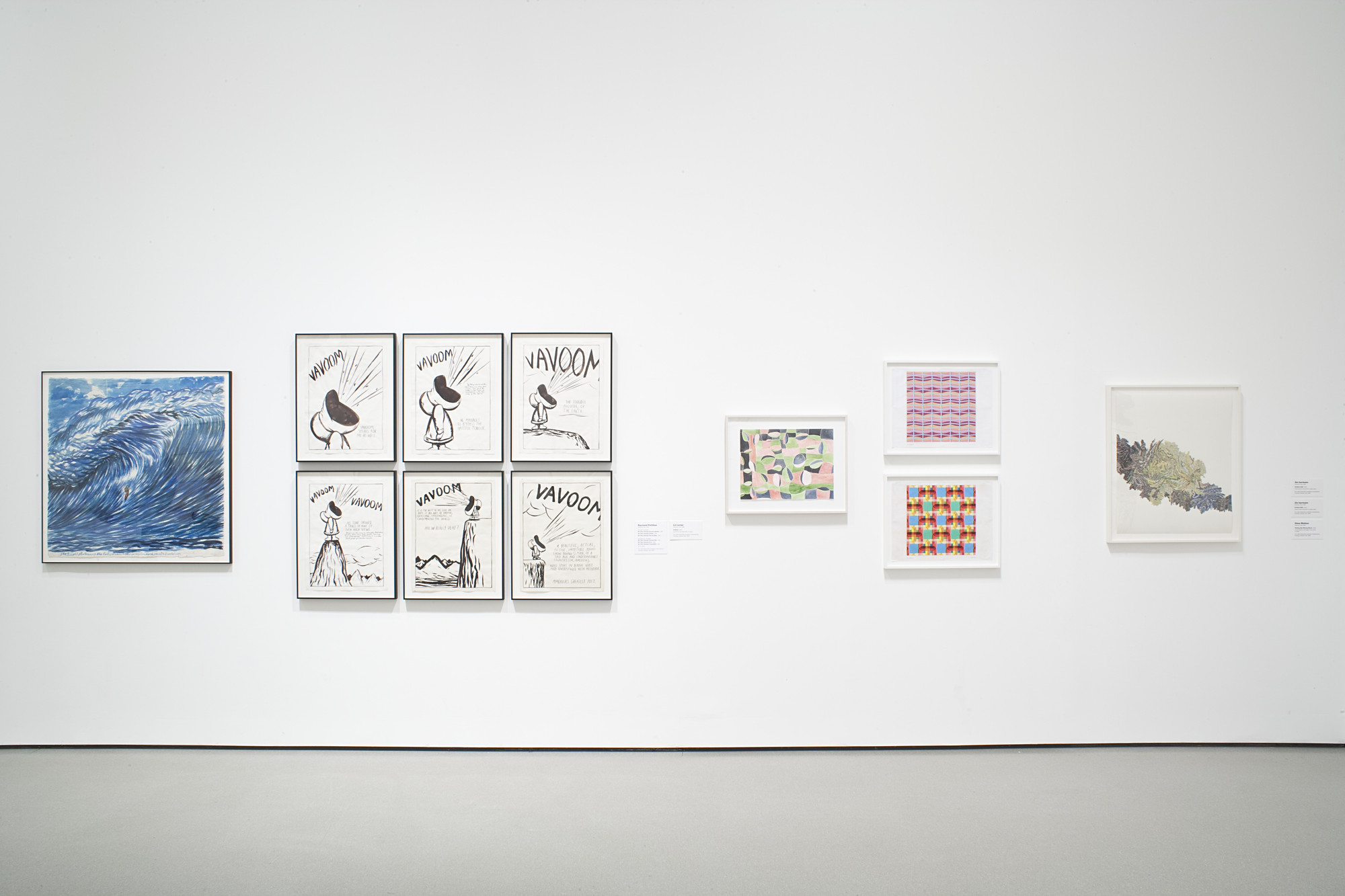 Installation view of the exhibition "Compass in Hand: Selections from ...