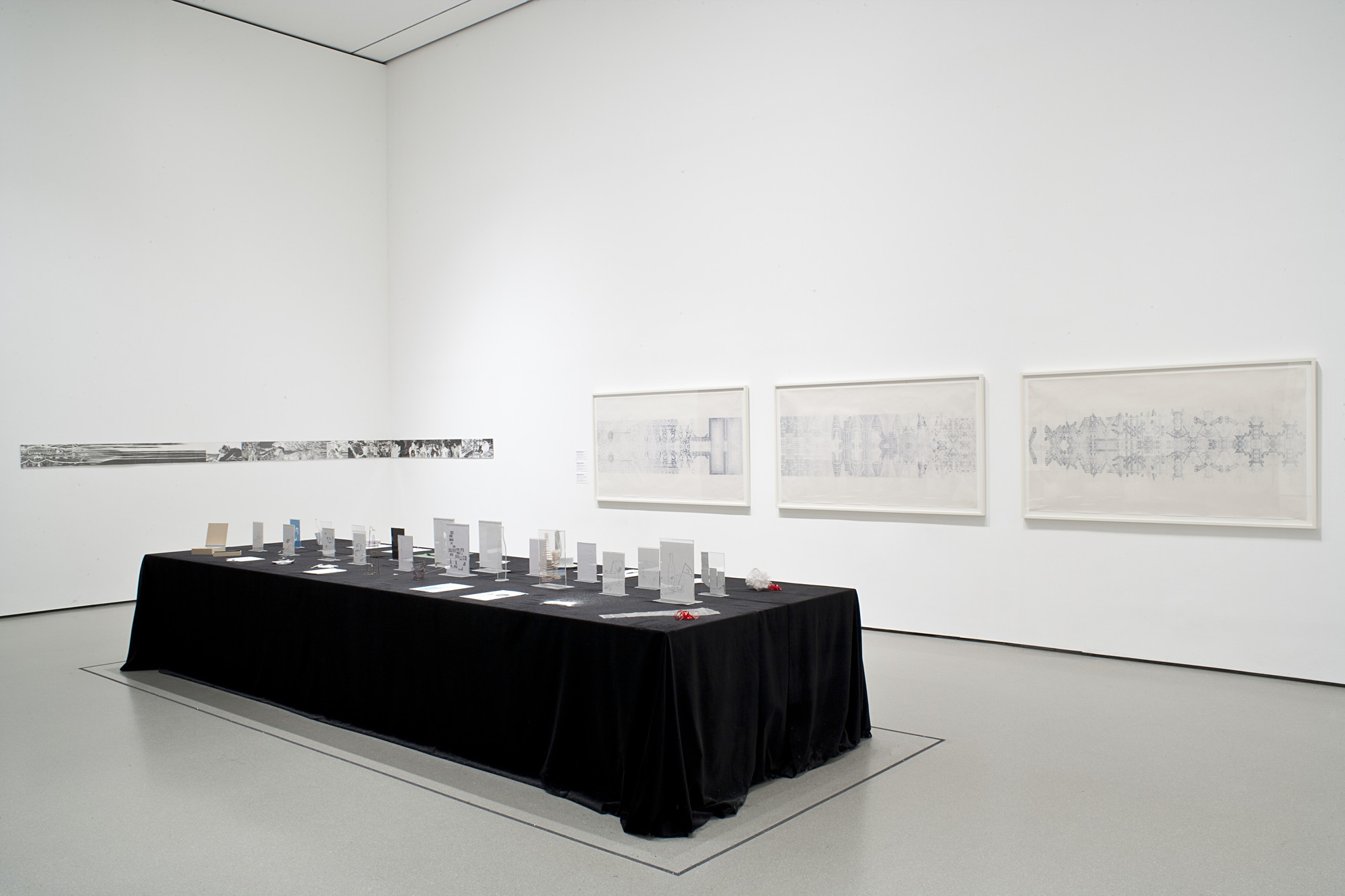 Installation view of the exhibition "Compass in Hand: Selections from ...