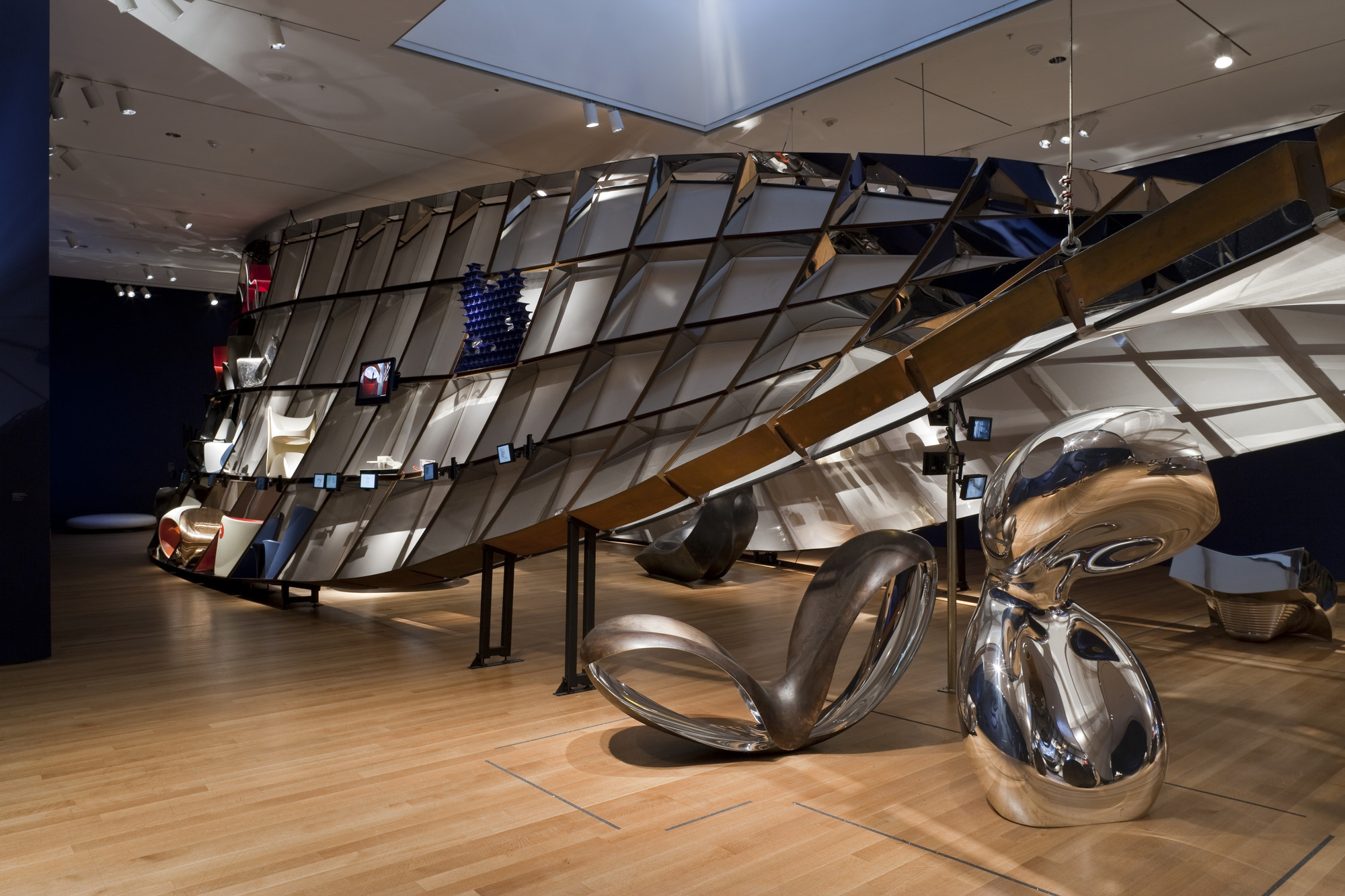 Installation view of the exhibition "Ron Arad: No Discipline" | MoMA