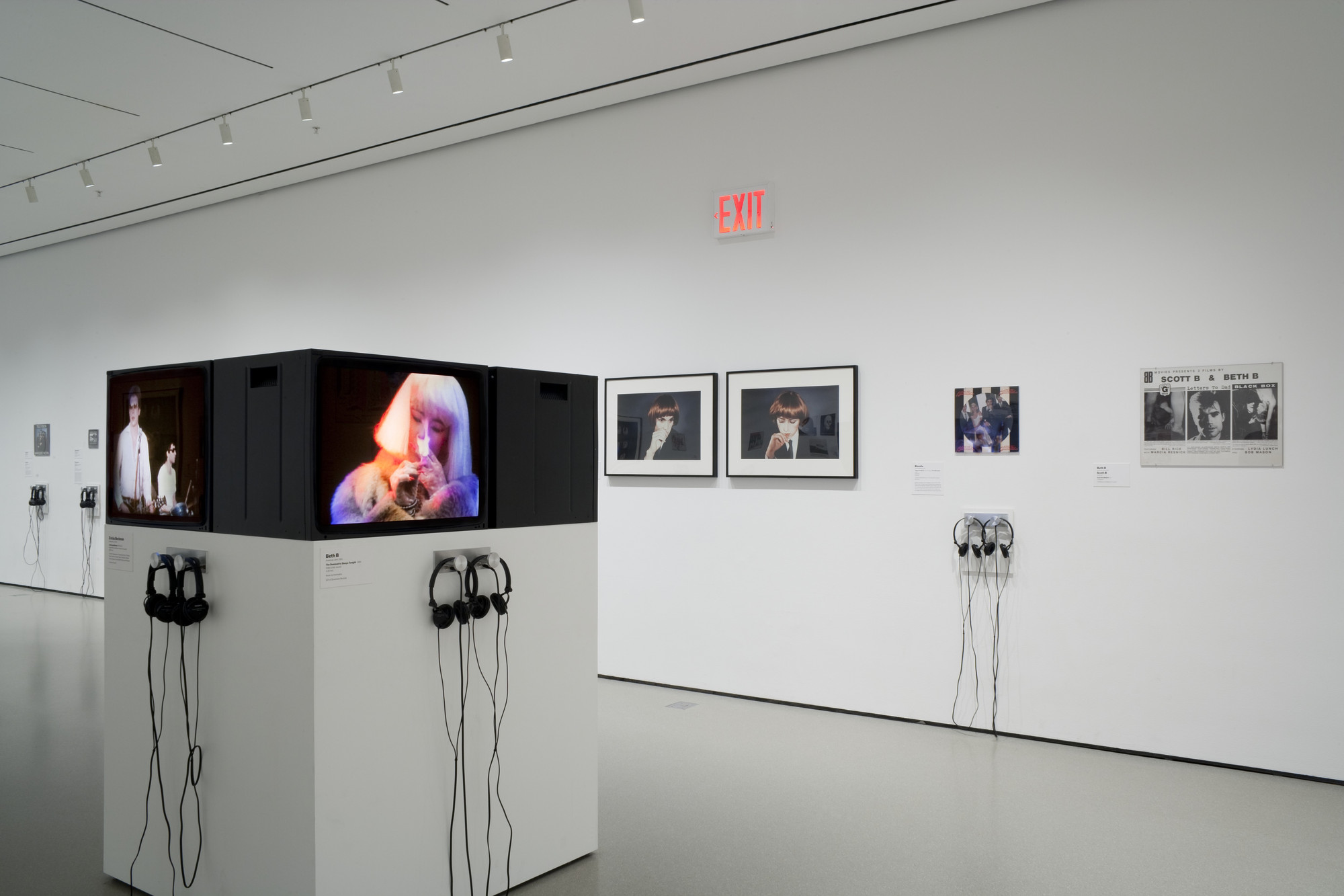Installation view of the exhibition "Looking at Music, Side 2" | MoMA