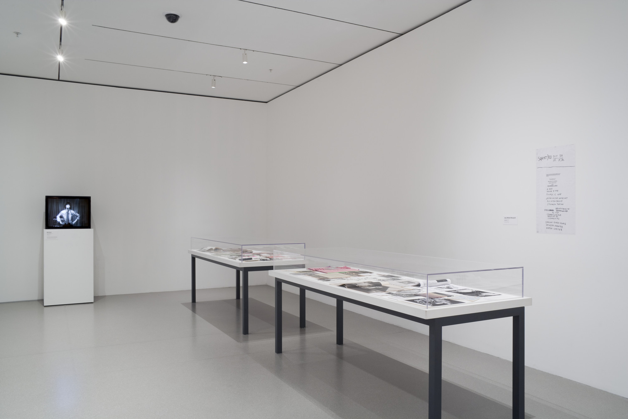 Installation view of the exhibition "Looking at Music, Side 2" | MoMA