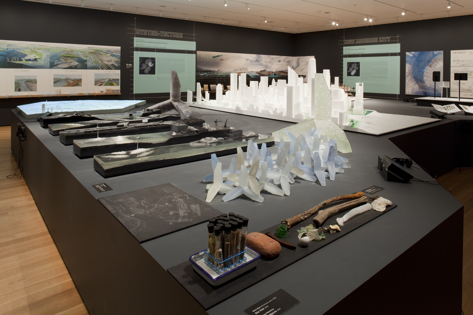 Installation view of the exhibition "Rising Currents: Projects for New ...