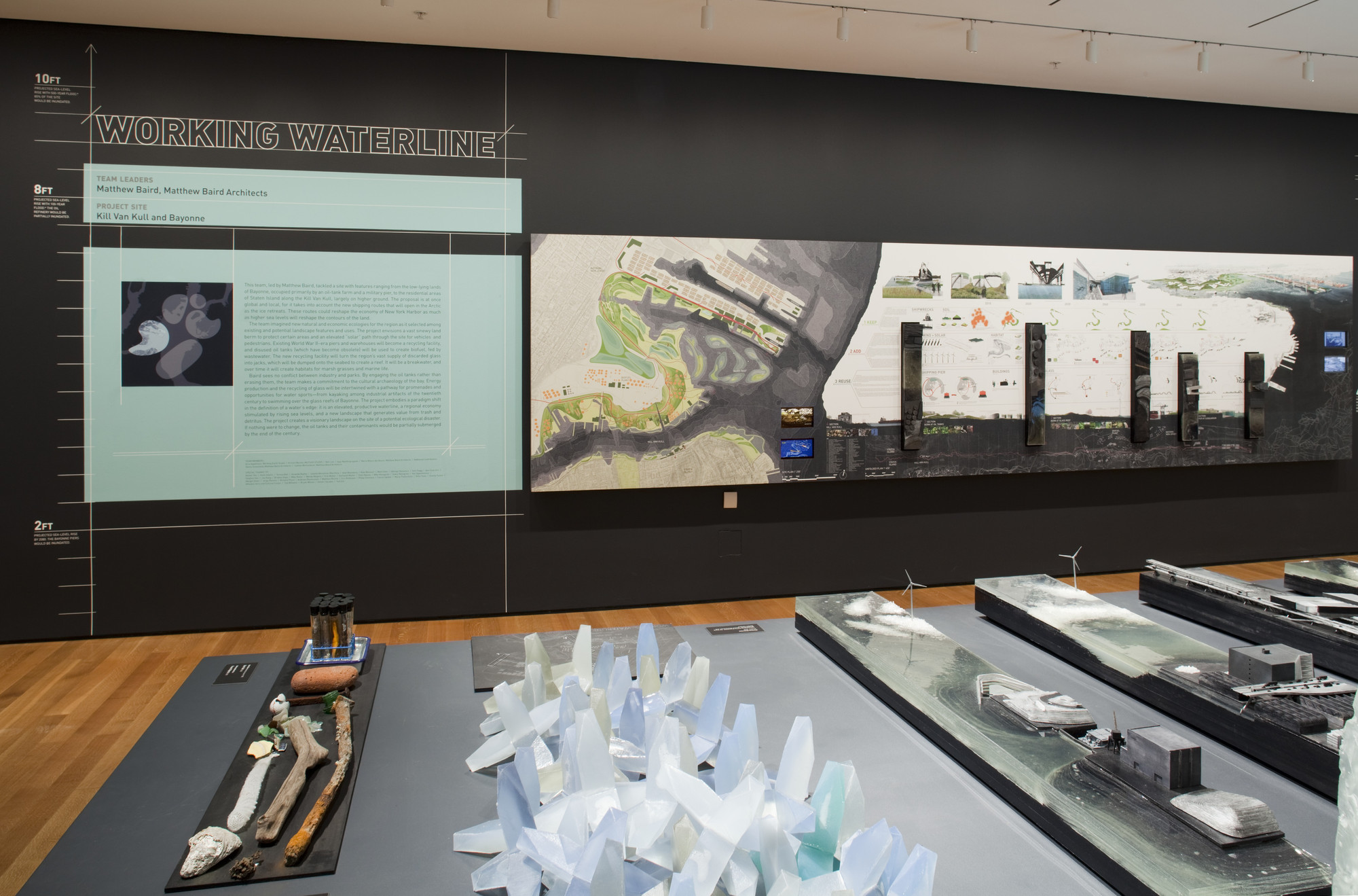 Installation view of the exhibition "Rising Currents: Projects for New ...