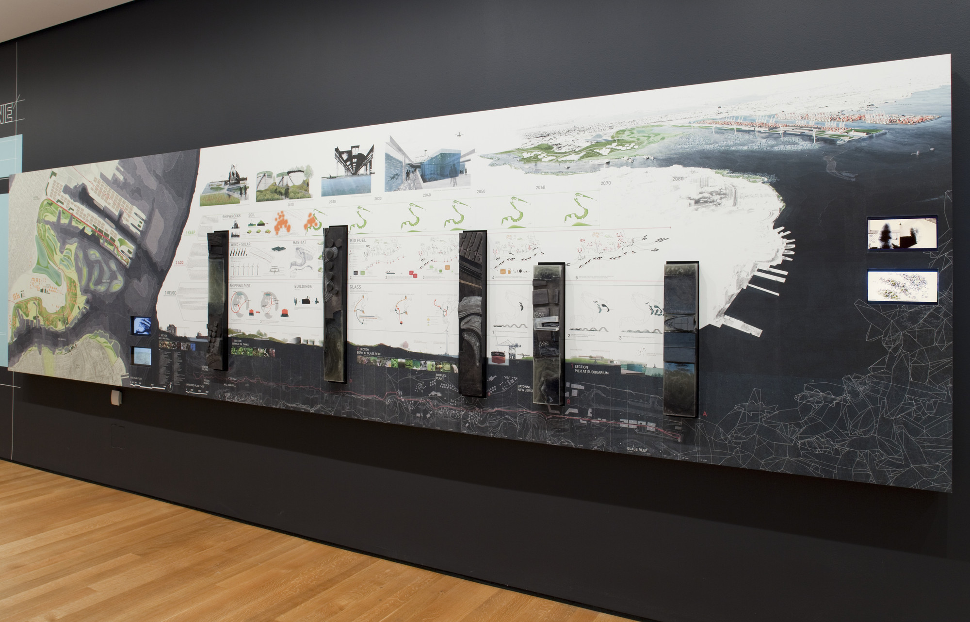 Installation view of the exhibition "Rising Currents: Projects for New ...