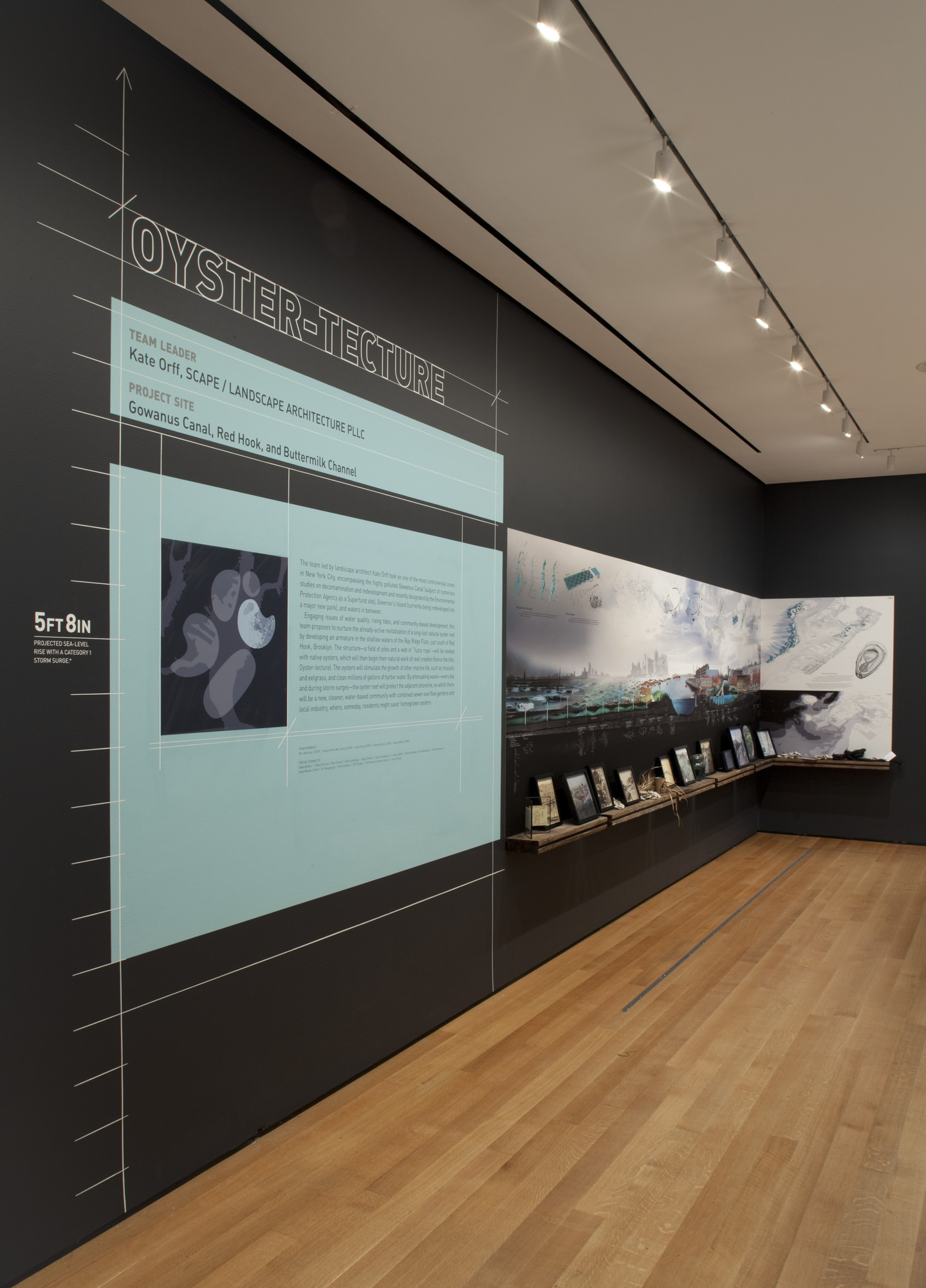 Installation view of the exhibition "Rising Currents: Projects for New ...