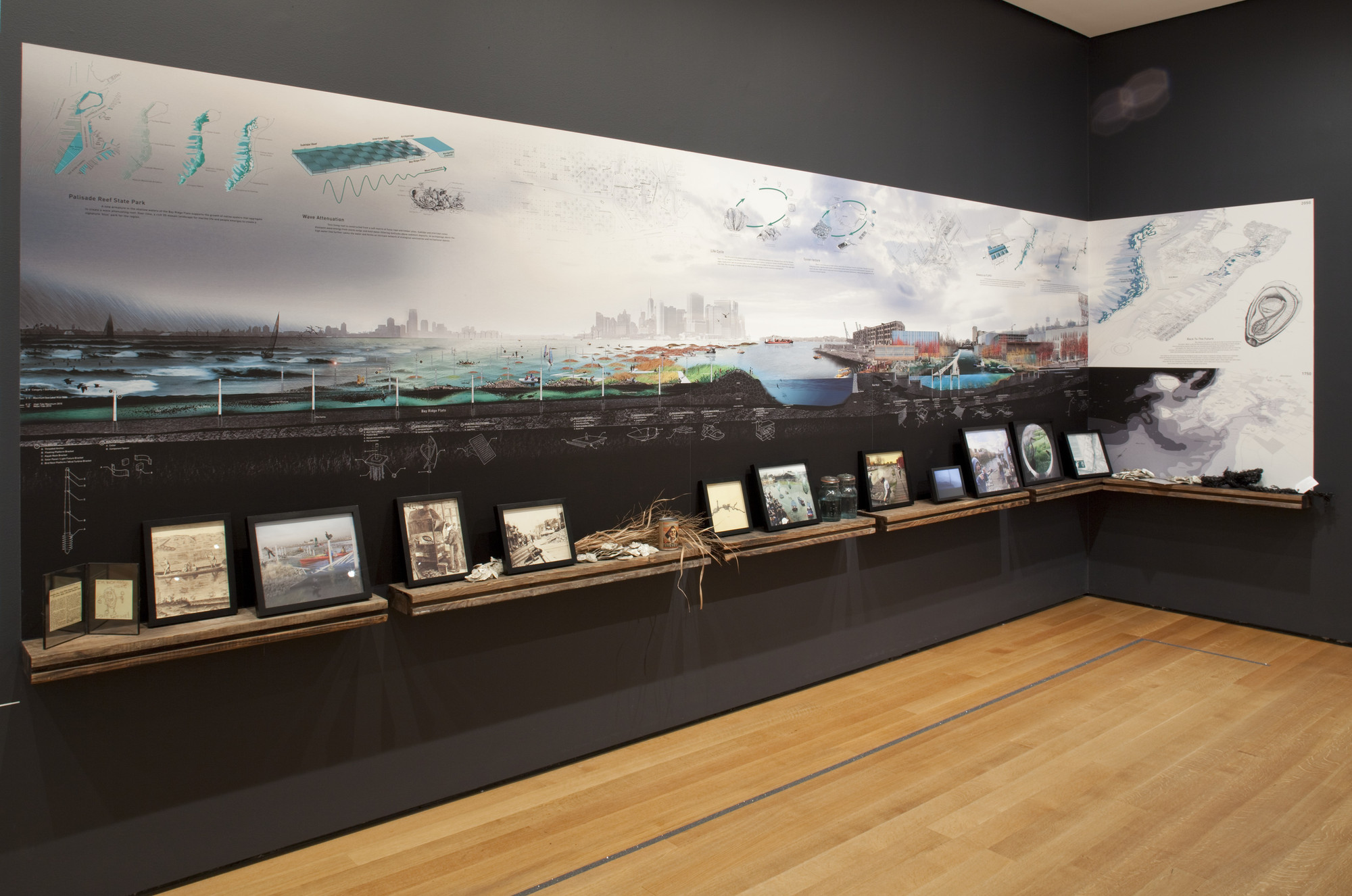 Installation view of the exhibition "Rising Currents: Projects for New ...