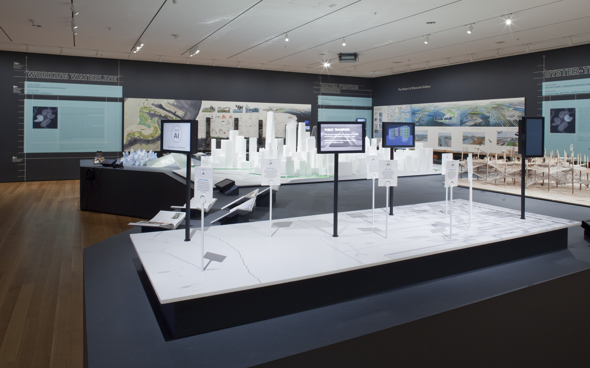 Installation view of the exhibition "Rising Currents: Projects for New ...