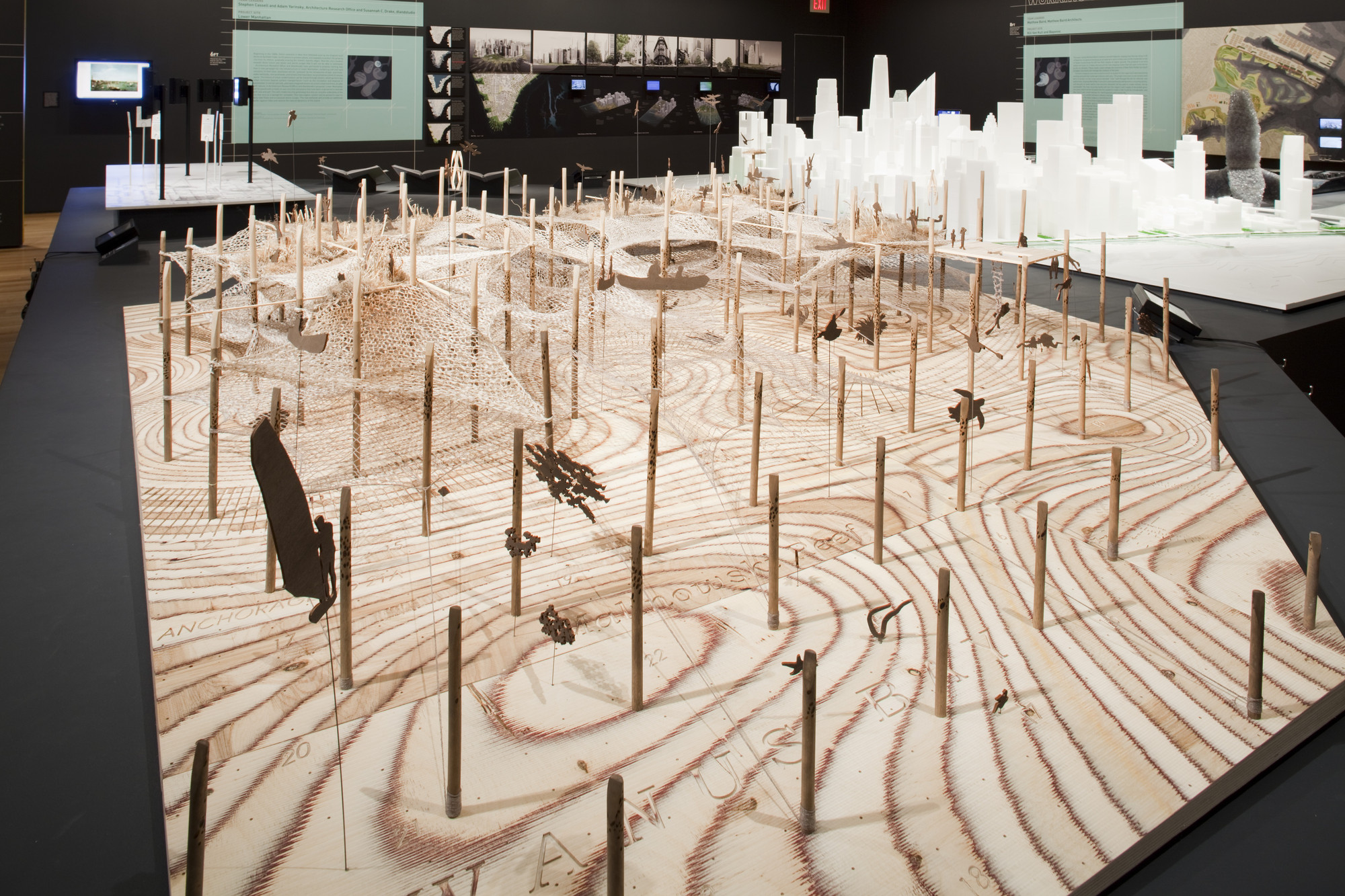 Installation view of the exhibition "Rising Currents: Projects for New ...