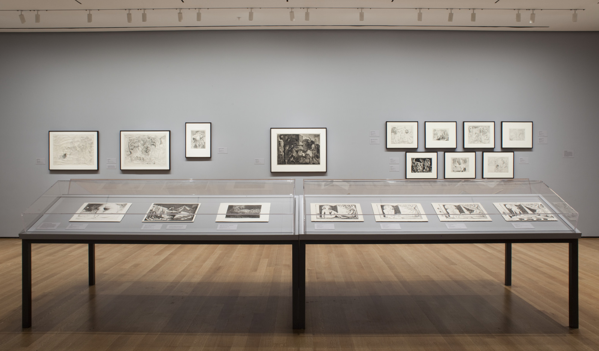 Installation view of the exhibition, "Picasso: Themes and Variations ...