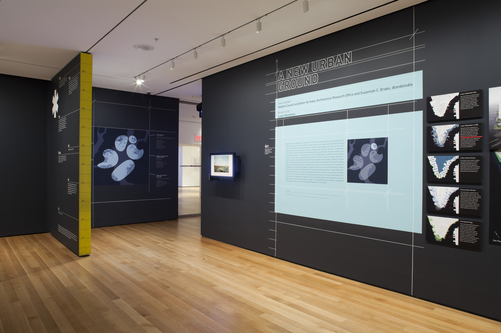 Installation view of the exhibition "Rising Currents: Projects for New ...