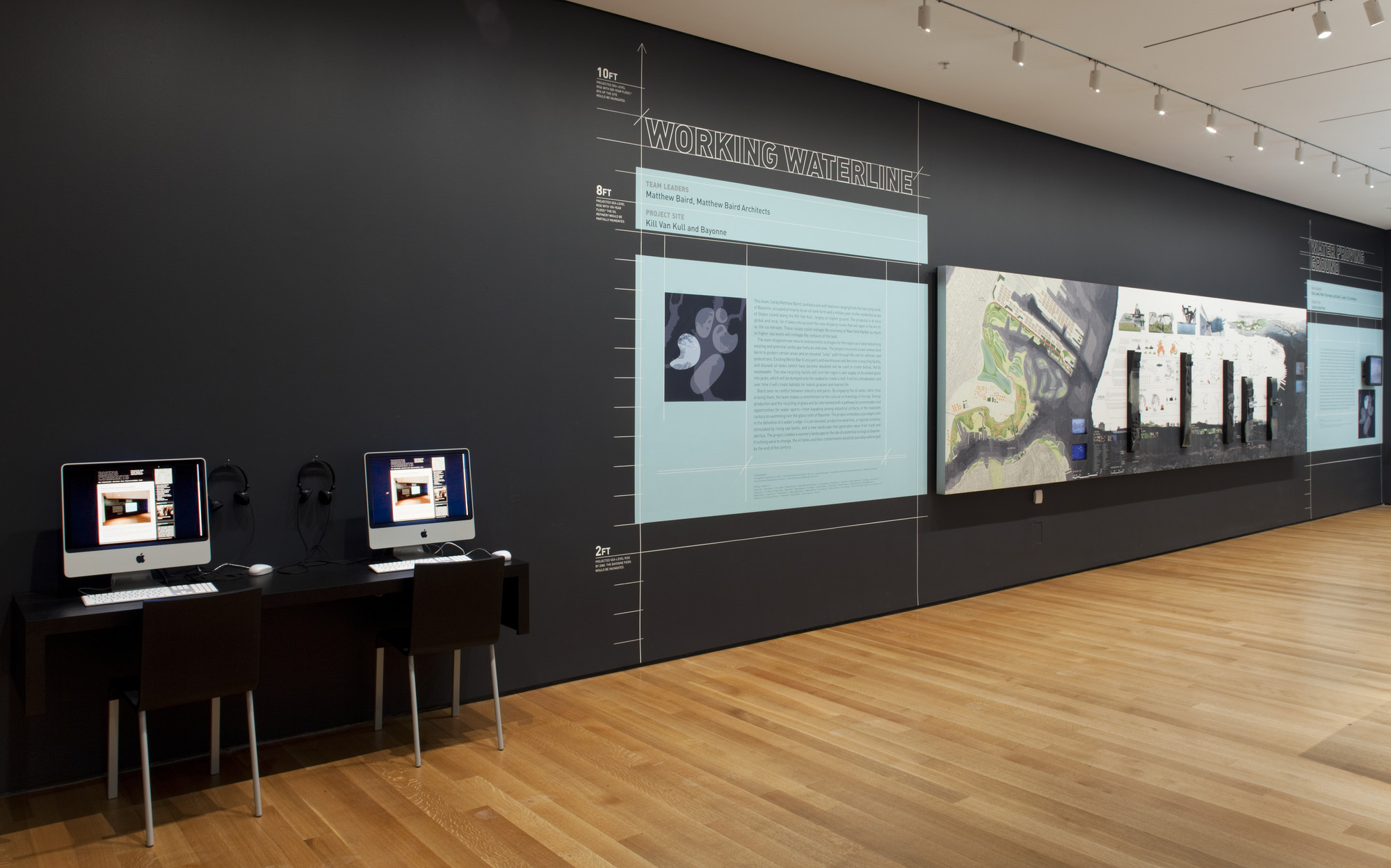 Installation view of the exhibition "Rising Currents: Projects for New ...