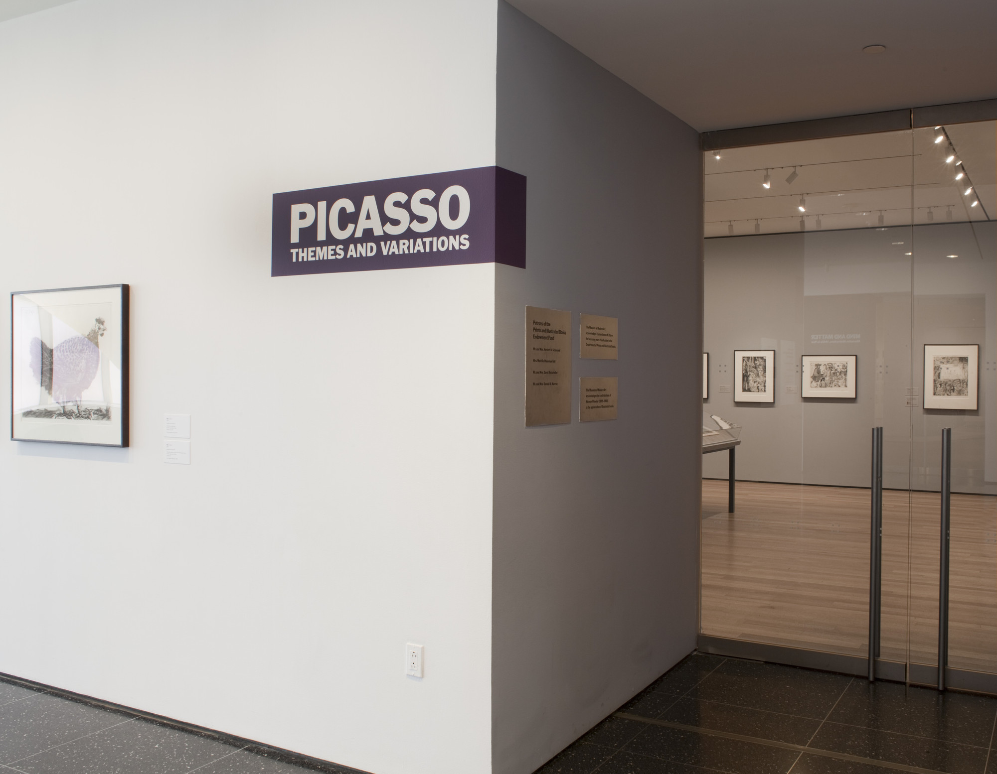 Installation view of the exhibition "Picasso: Themes and Variations" | MoMA
