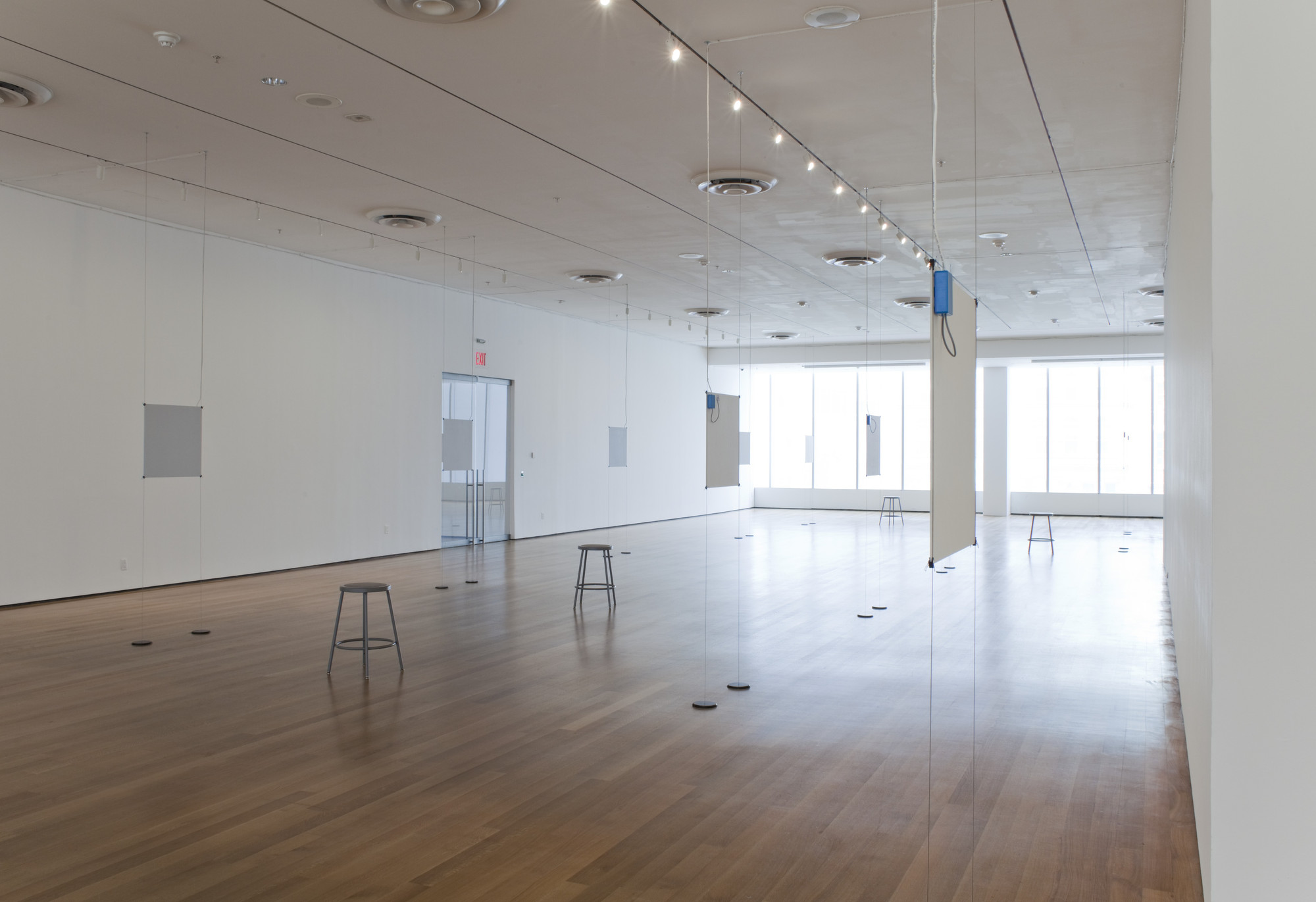 Installation view of the exhibition "Bruce Nauman: 'Days'" | MoMA