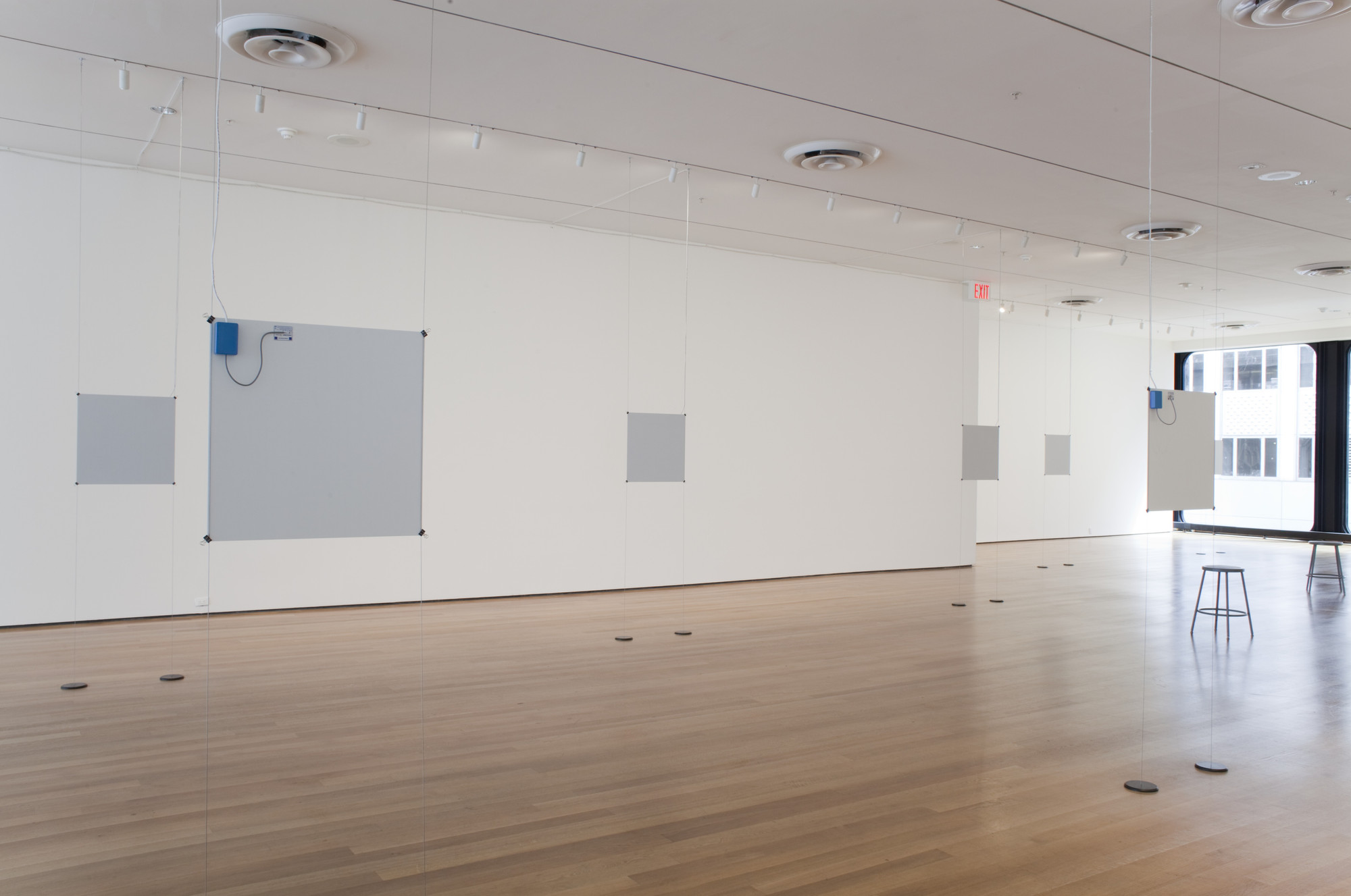 Installation view of the exhibition "Bruce Nauman: 'Days'" | MoMA