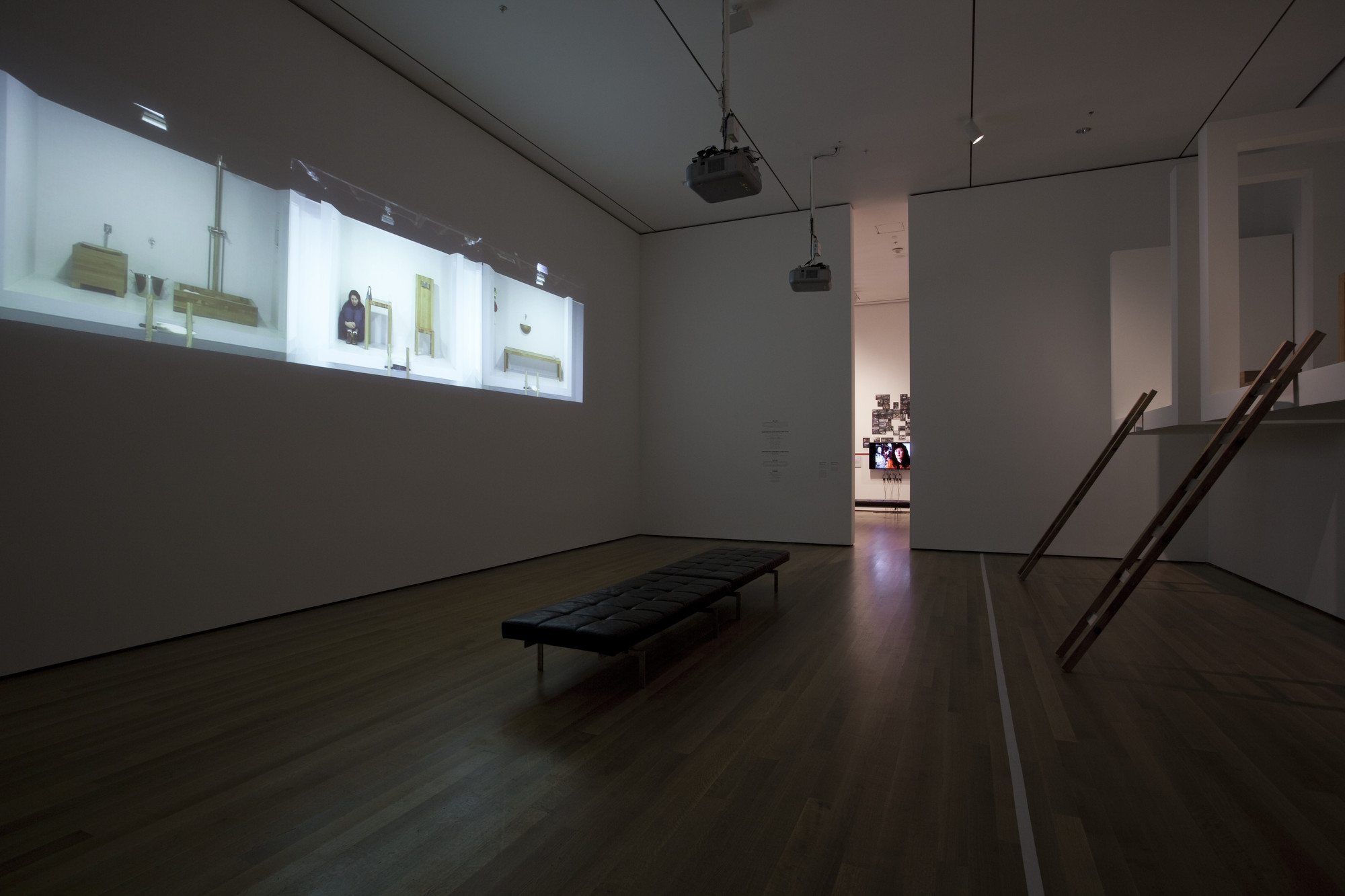 Installation view of the exhibition "Marina Abramović: The Artist is ...