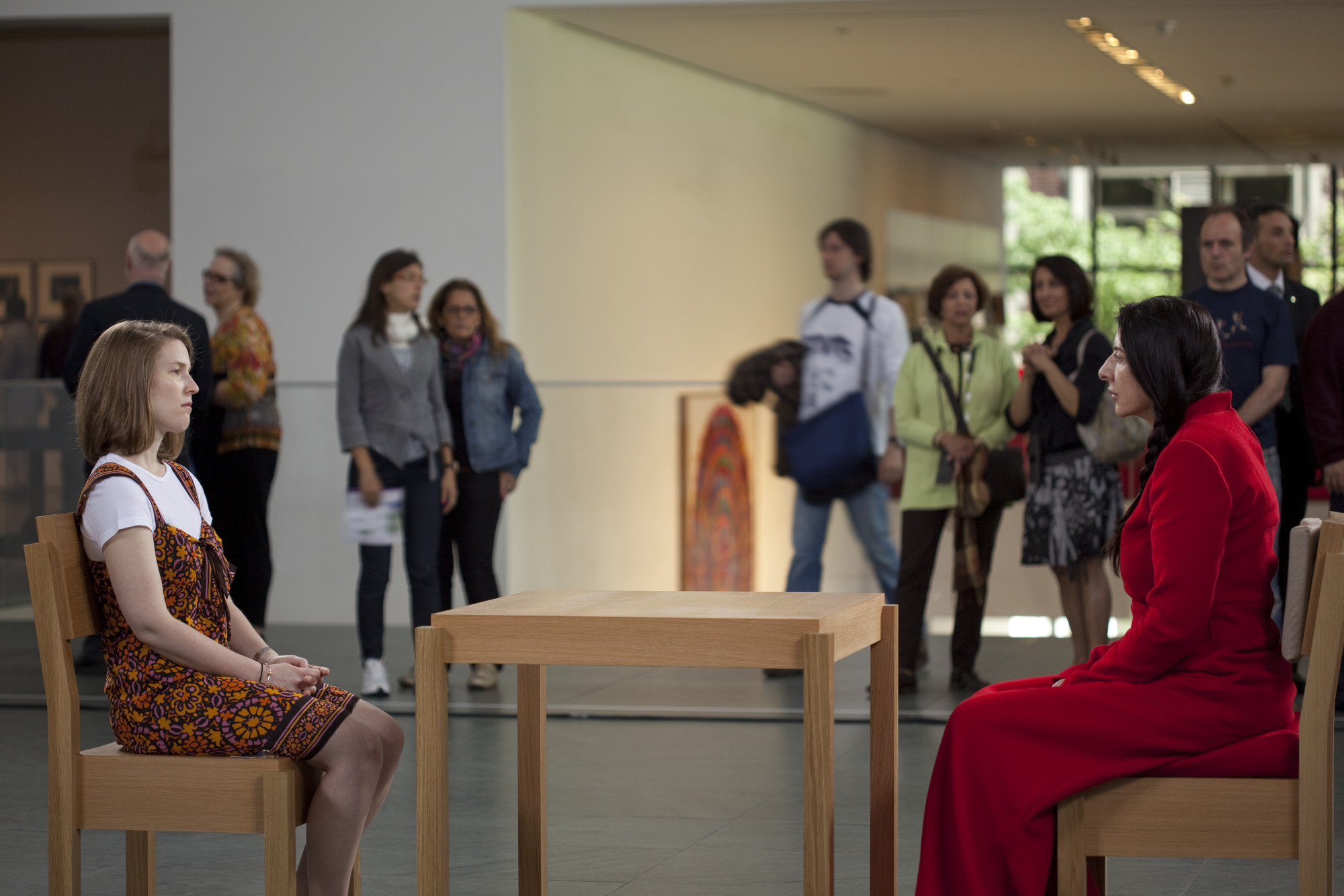 Installation view of the exhibition "Marina Abramović: The Artist is ...