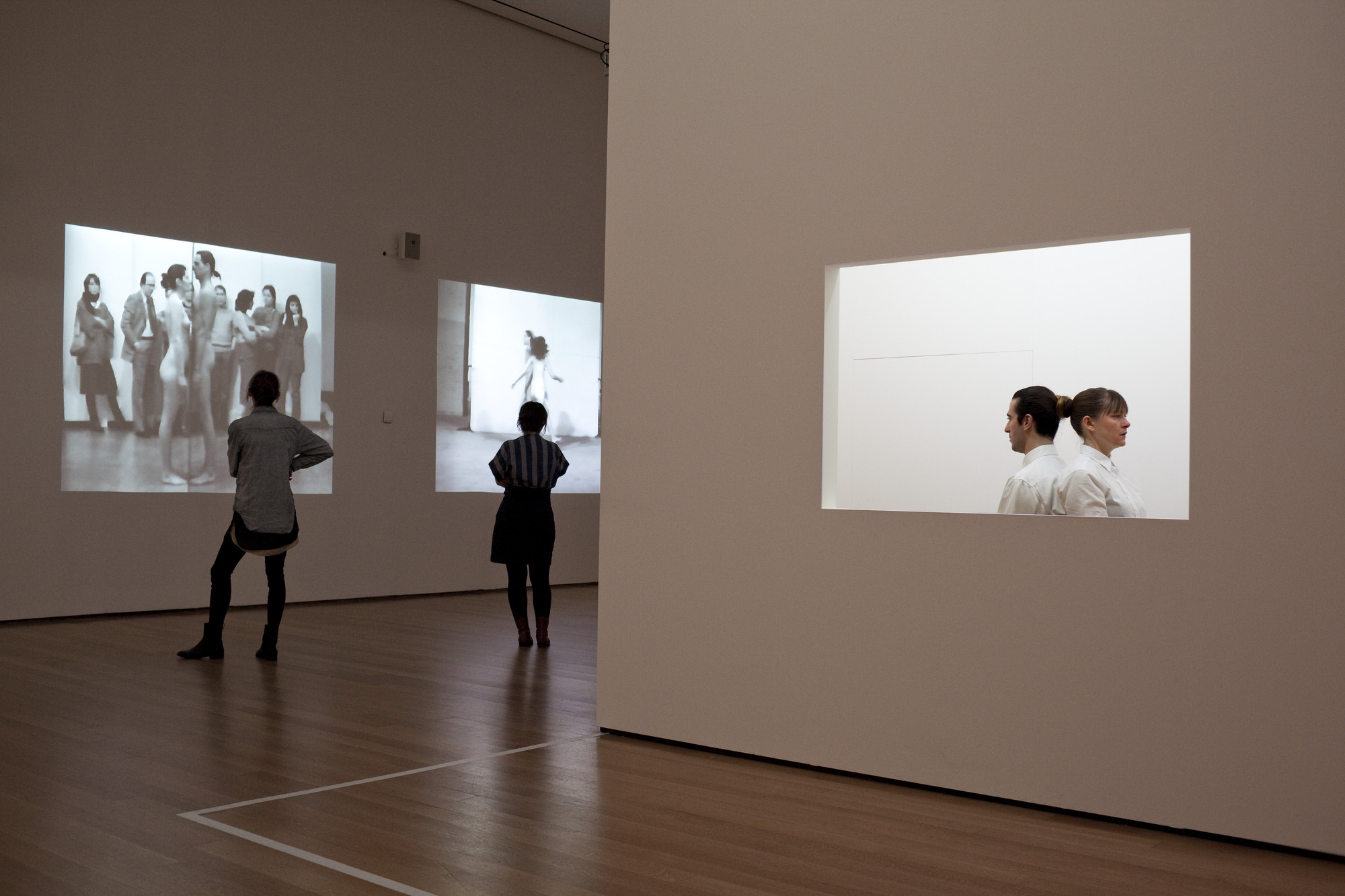 Installation view of the exhibition "Marina Abramović: The Artist is ...