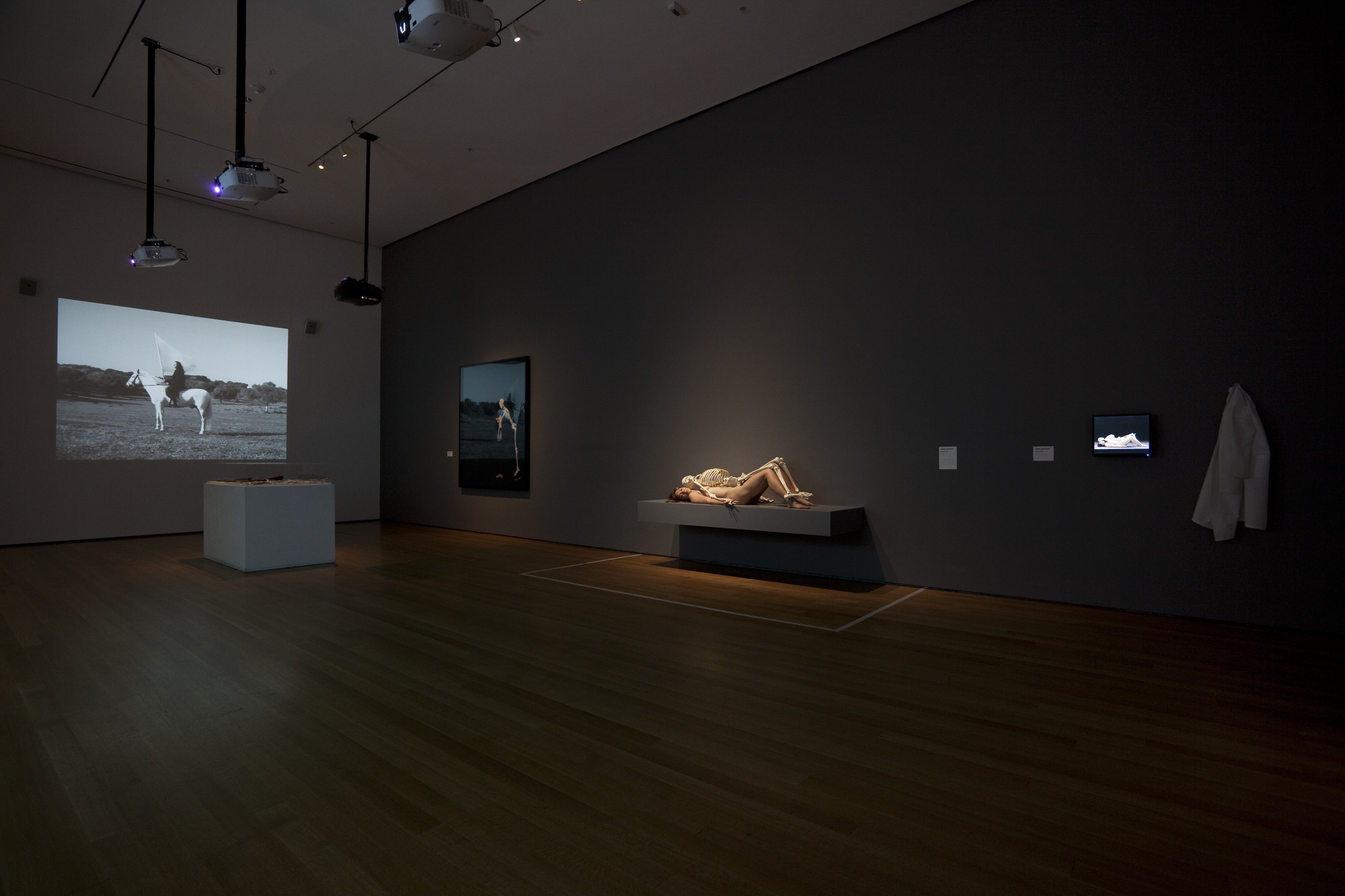 Installation view of the exhibition "Marina Abramović: The Artist is ...