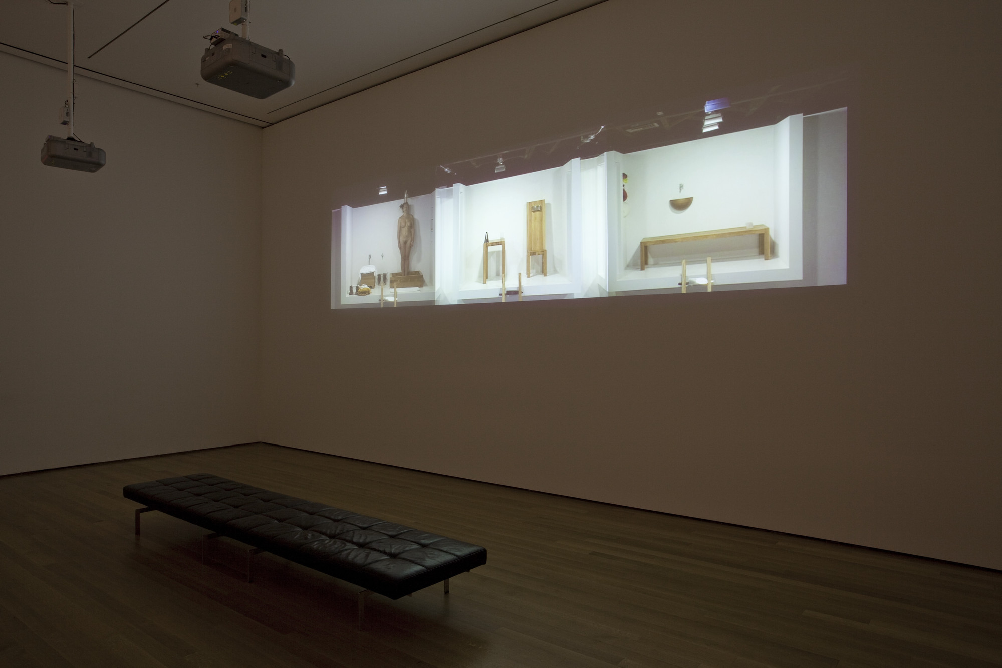 Installation view of the exhibition "Marina Abramović: The Artist is ...