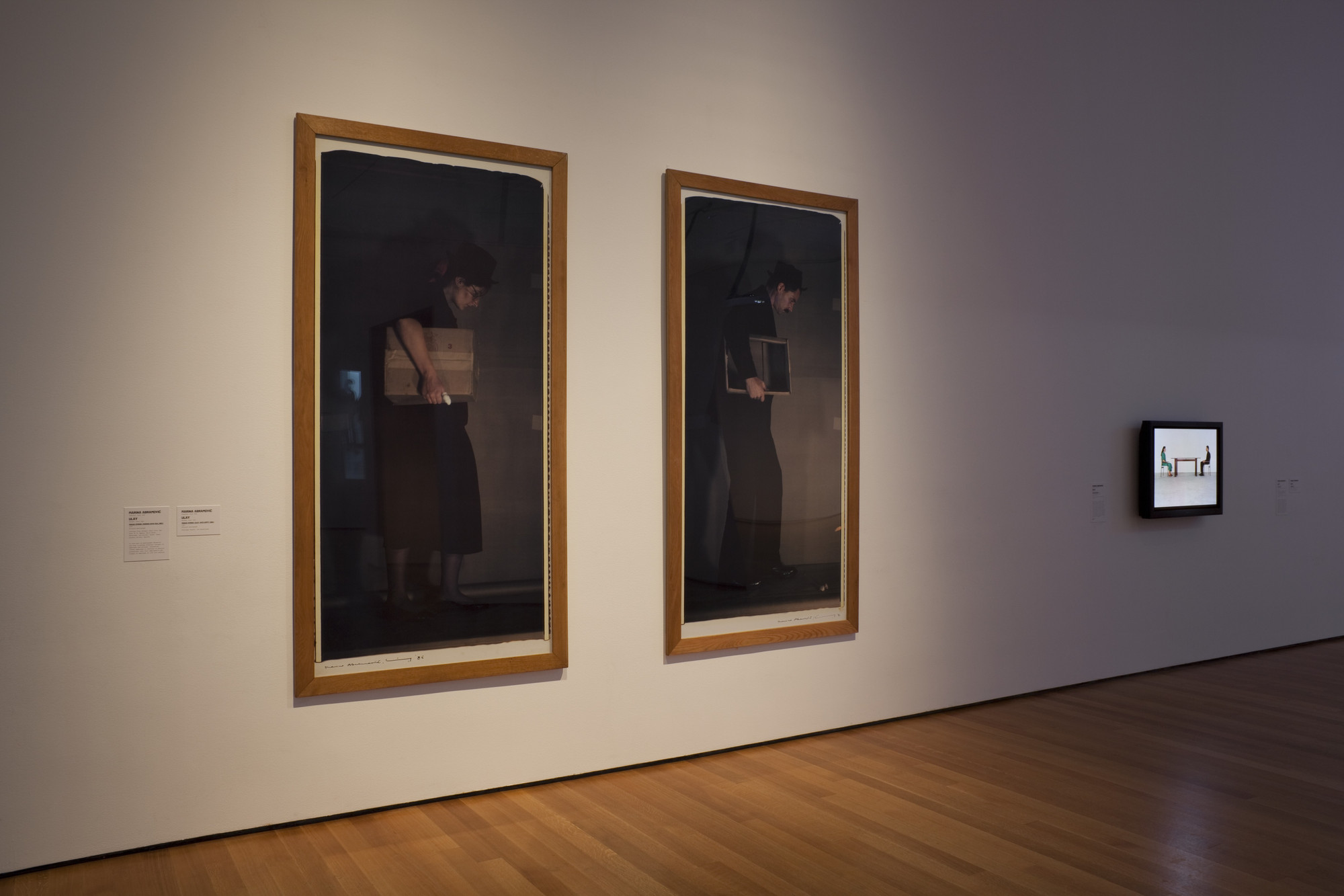 Installation view of the exhibition "Marina Abramović: The Artist is ...