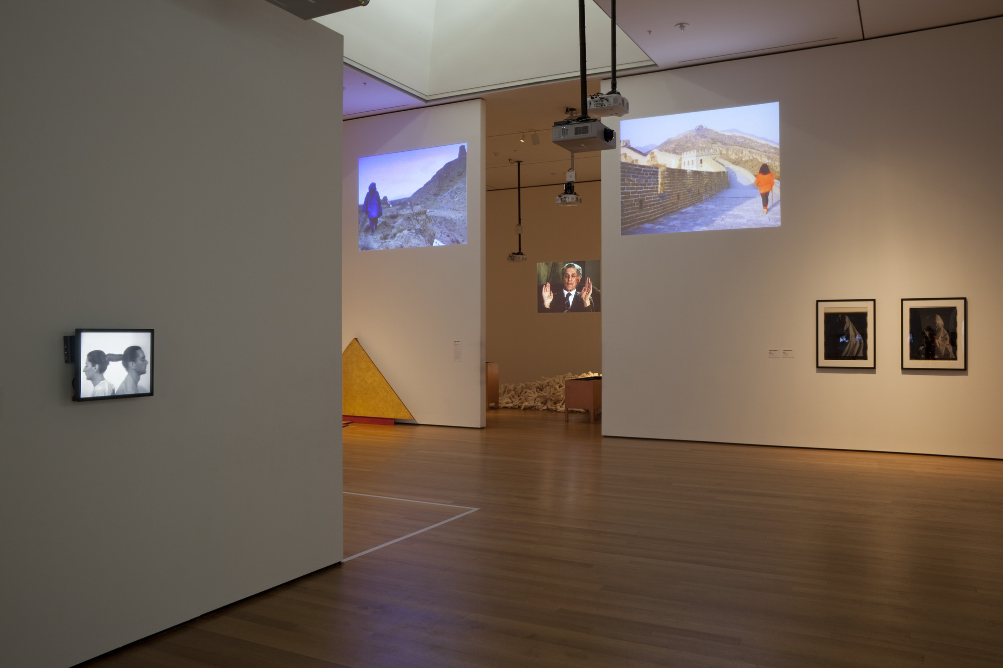 Installation view of the exhibition "Marina Abramović: The Artist is ...