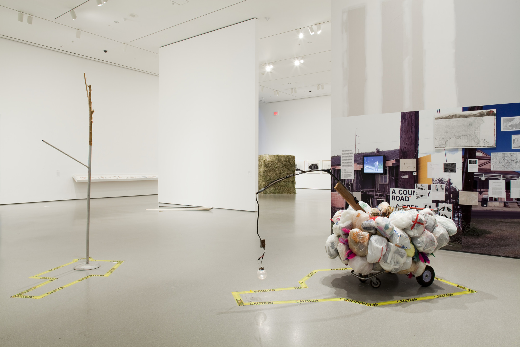 Installation view of the exhibition "Contemporary Art from the ...