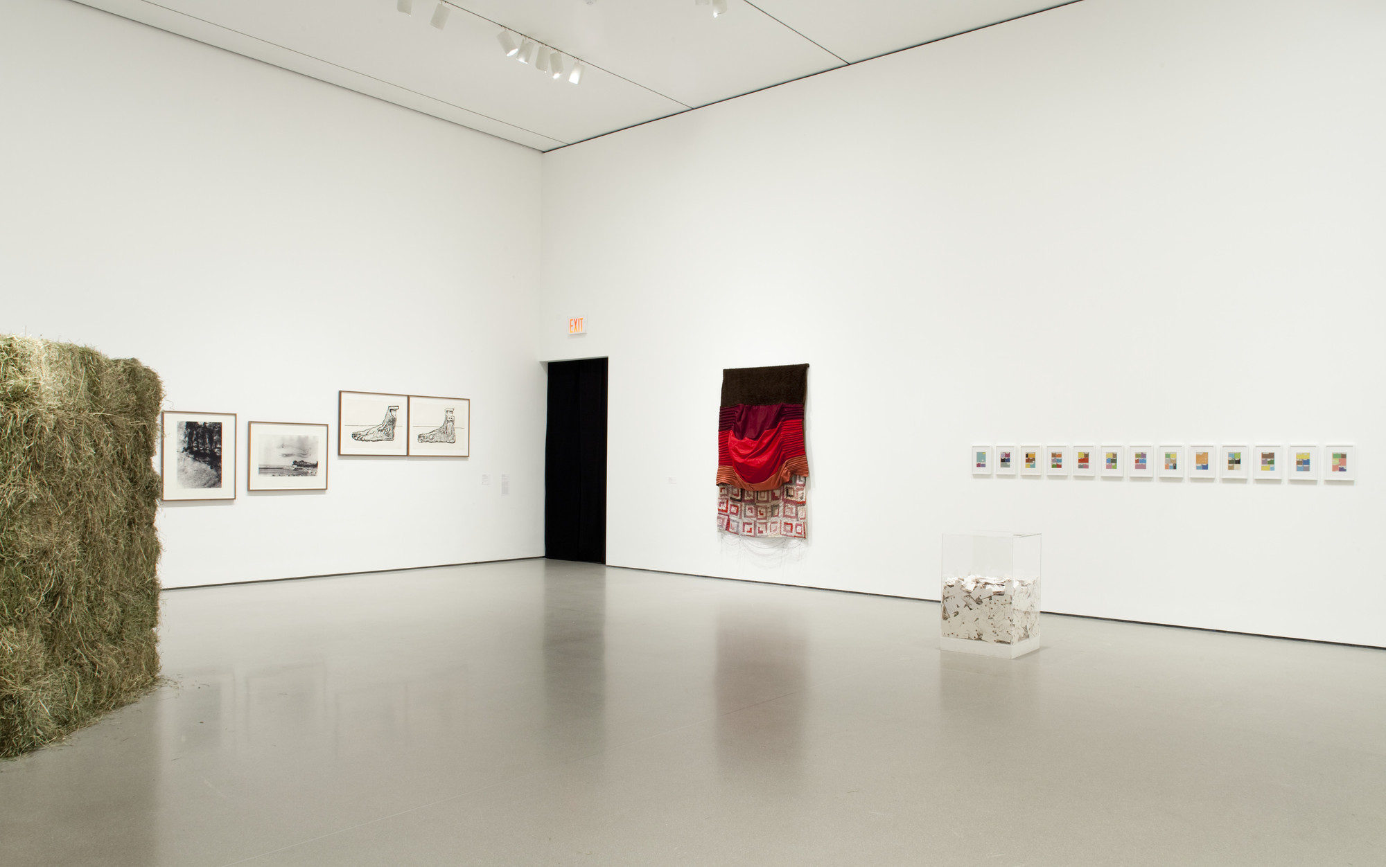 Installation view of the exhibition "Contemporary Art from the ...