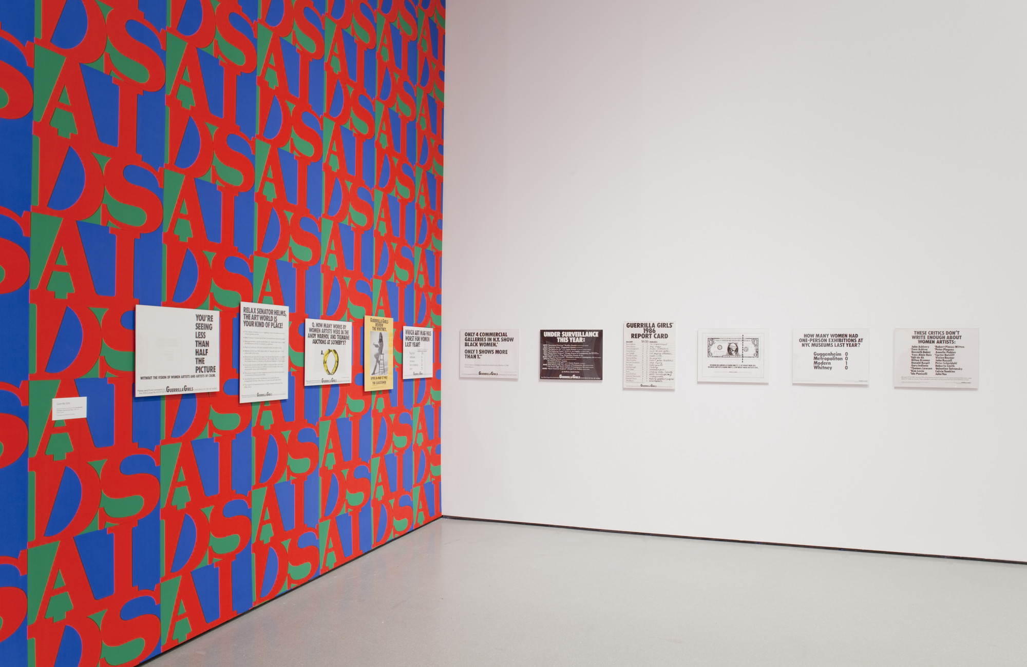 Installation view of the exhibition "Contemporary Art from the ...