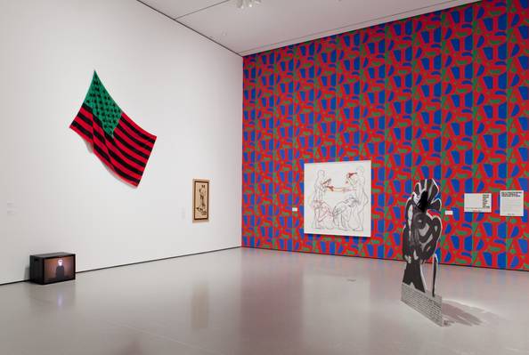 David Hammons. African-American Flag. 1990 | MoMA