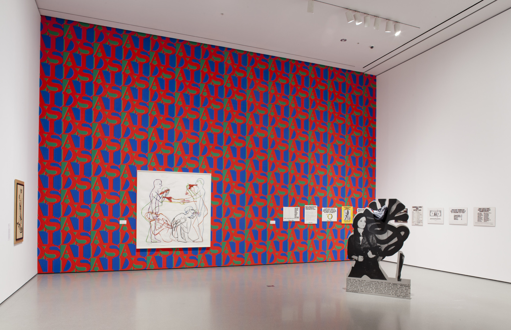 Installation view of the exhibition "Contemporary Art from the ...